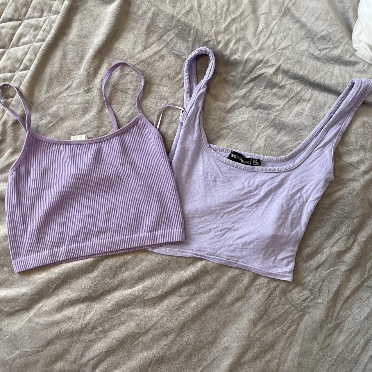 Purple tops bundle but can be sold separate plt top-... - Depop