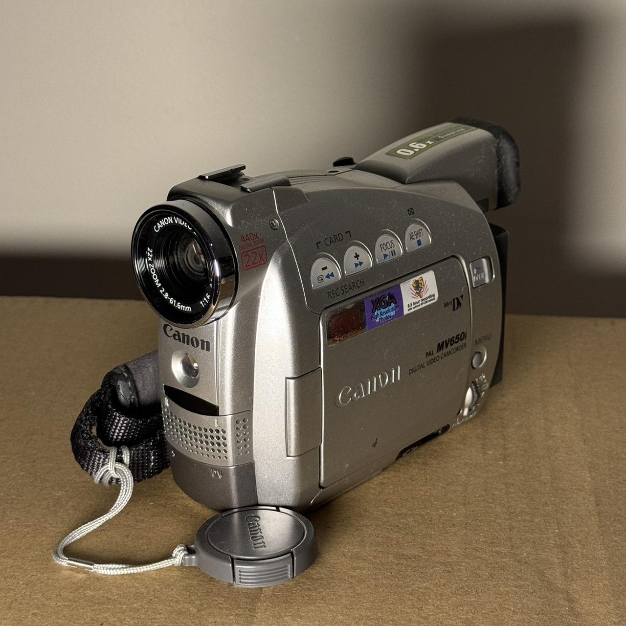 NOT WORKING Canon VW0000 digital video camera with... - Depop
