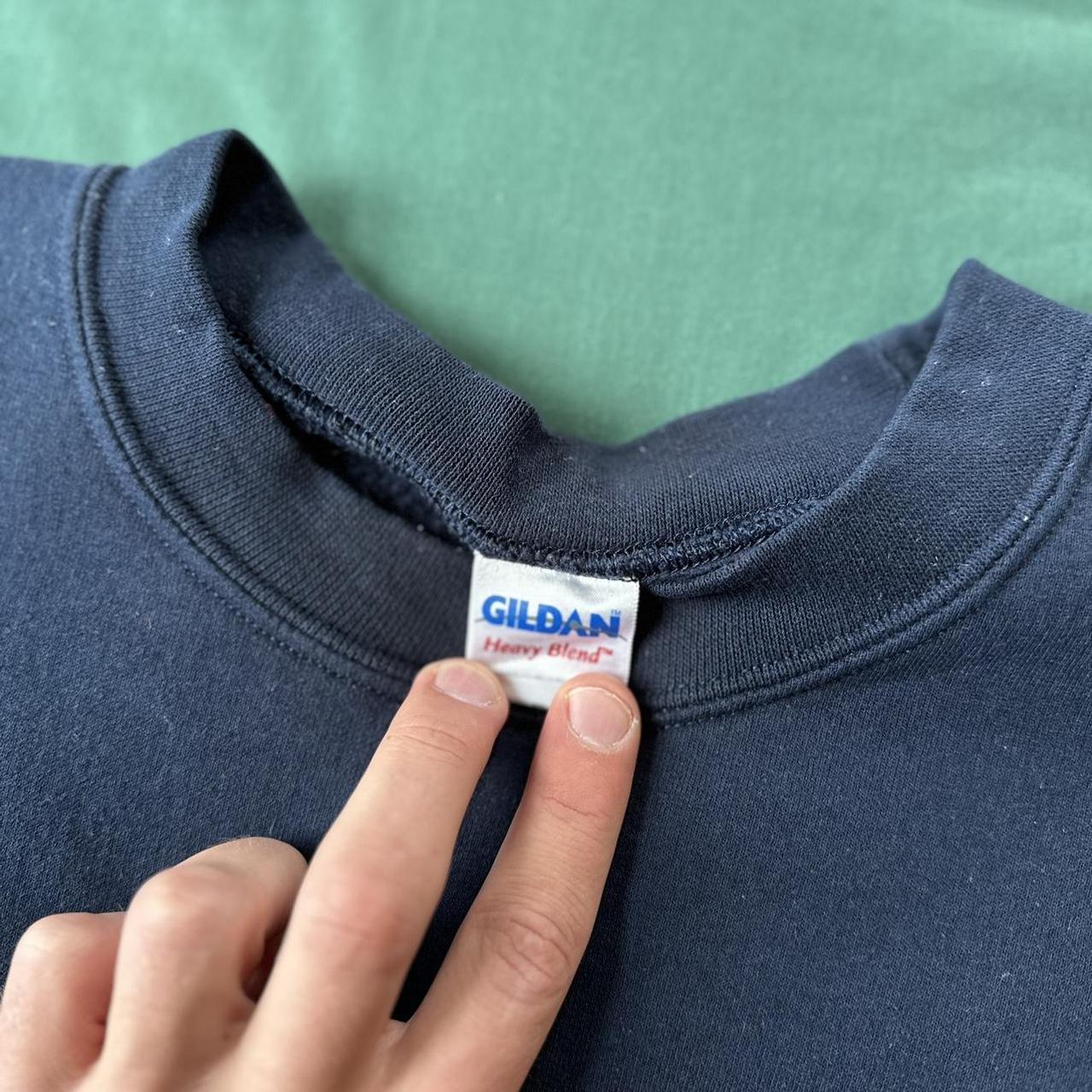 Vintage Navy Carquest Auto Parts Sweater - Depop