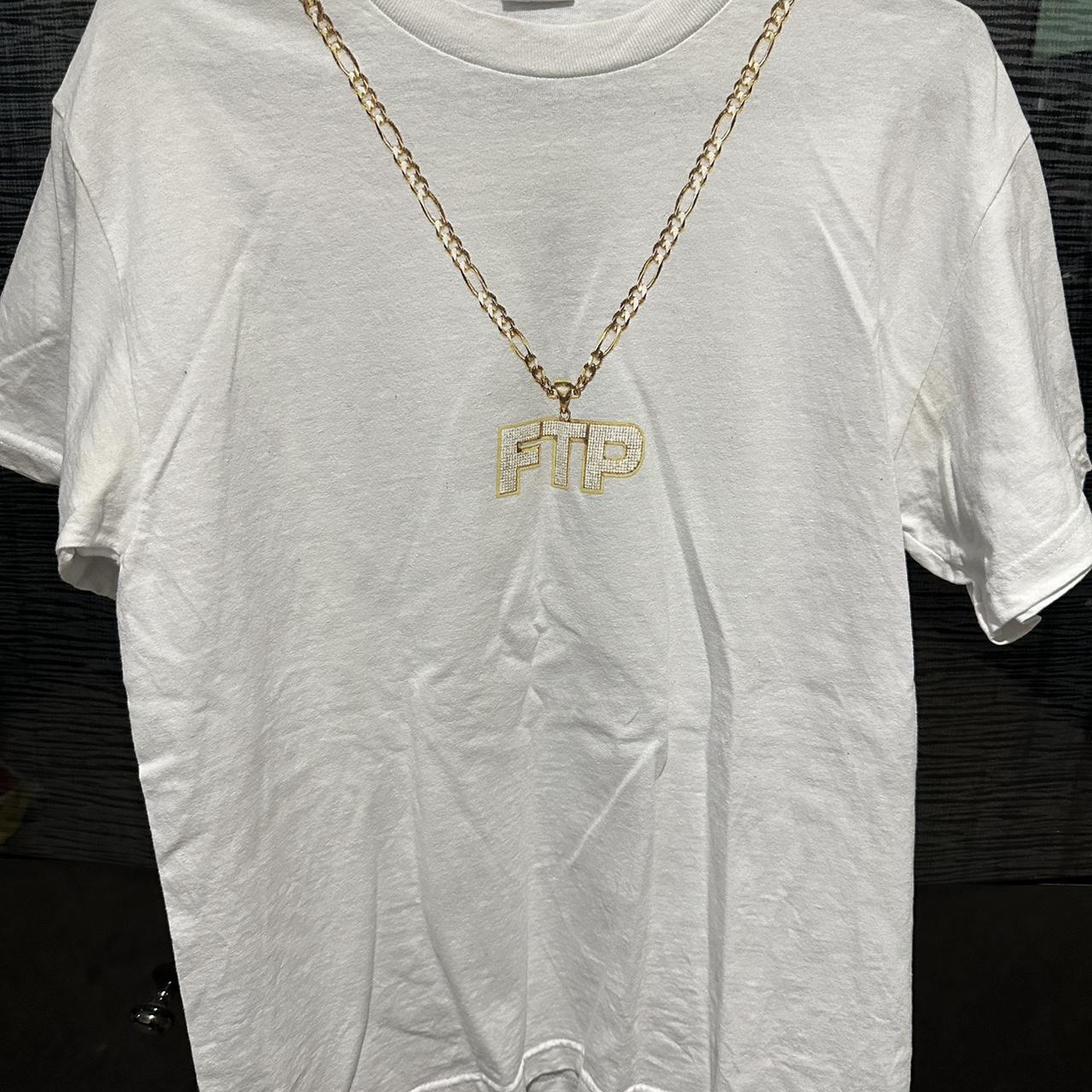 FTP chain tee. Medium , smaller fit. Worn a... - Depop
