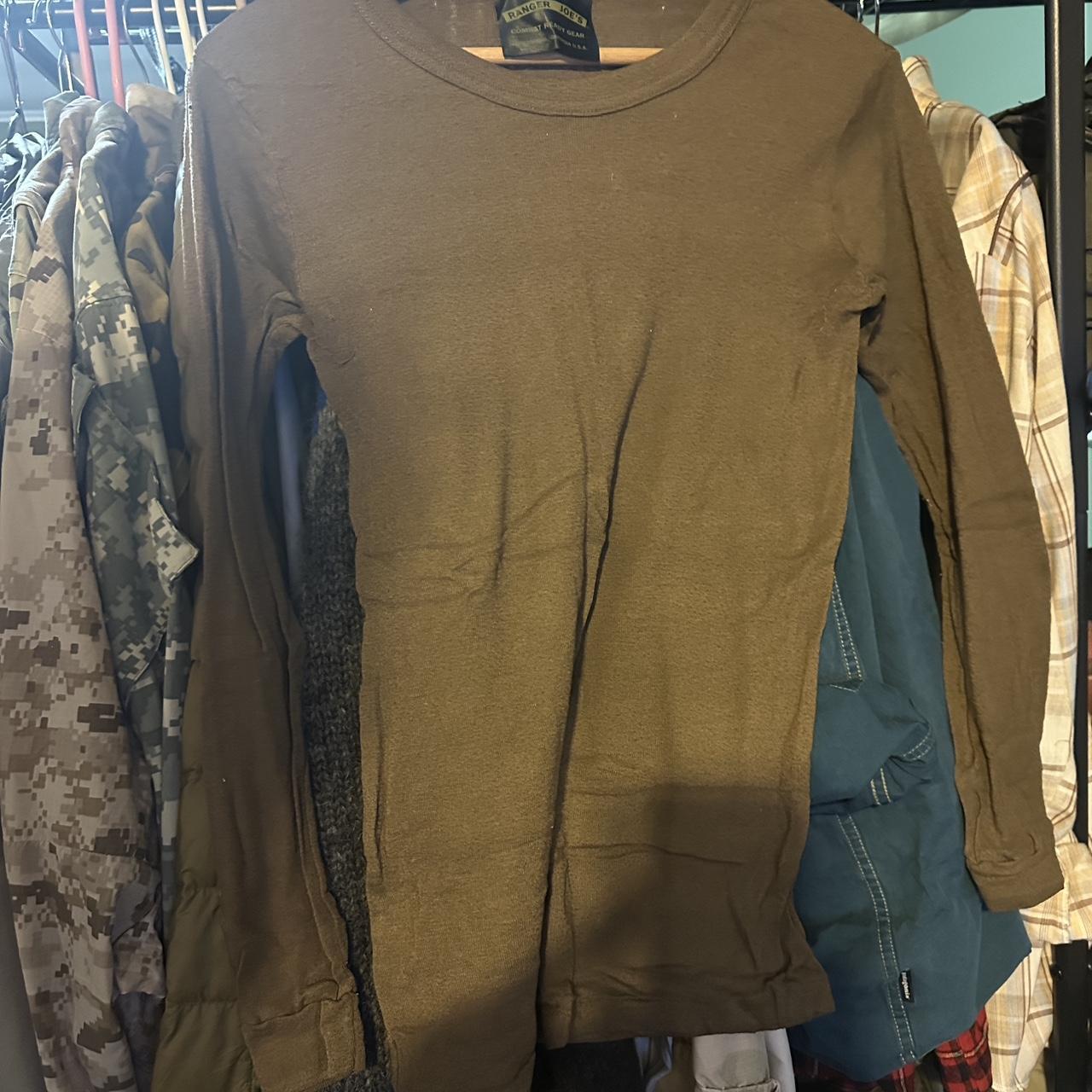 Vintage Ranger Joe’s Green Thermal Shirt. Old US... | Depop