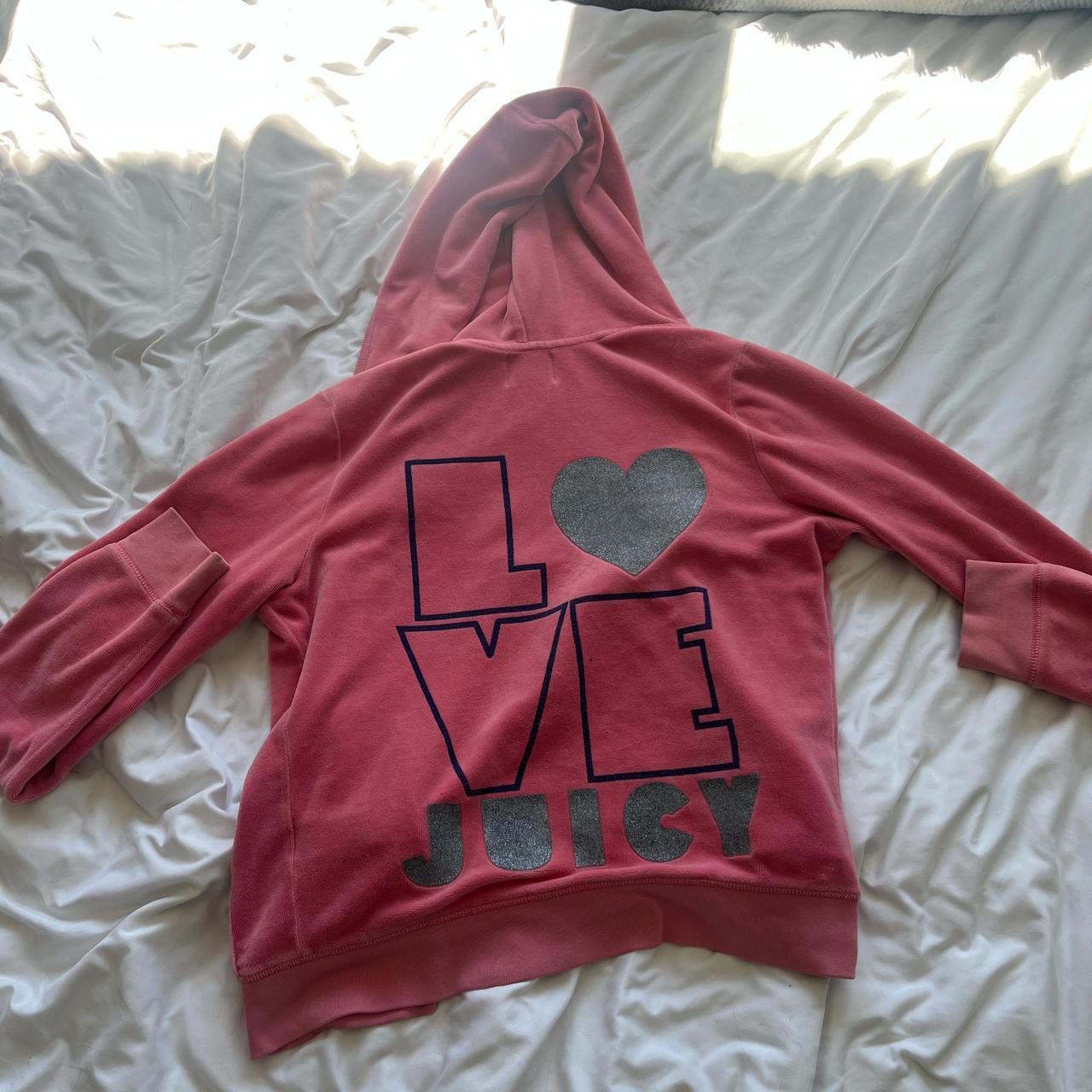 cute mini juicy couture jacket size large but fits... - Depop