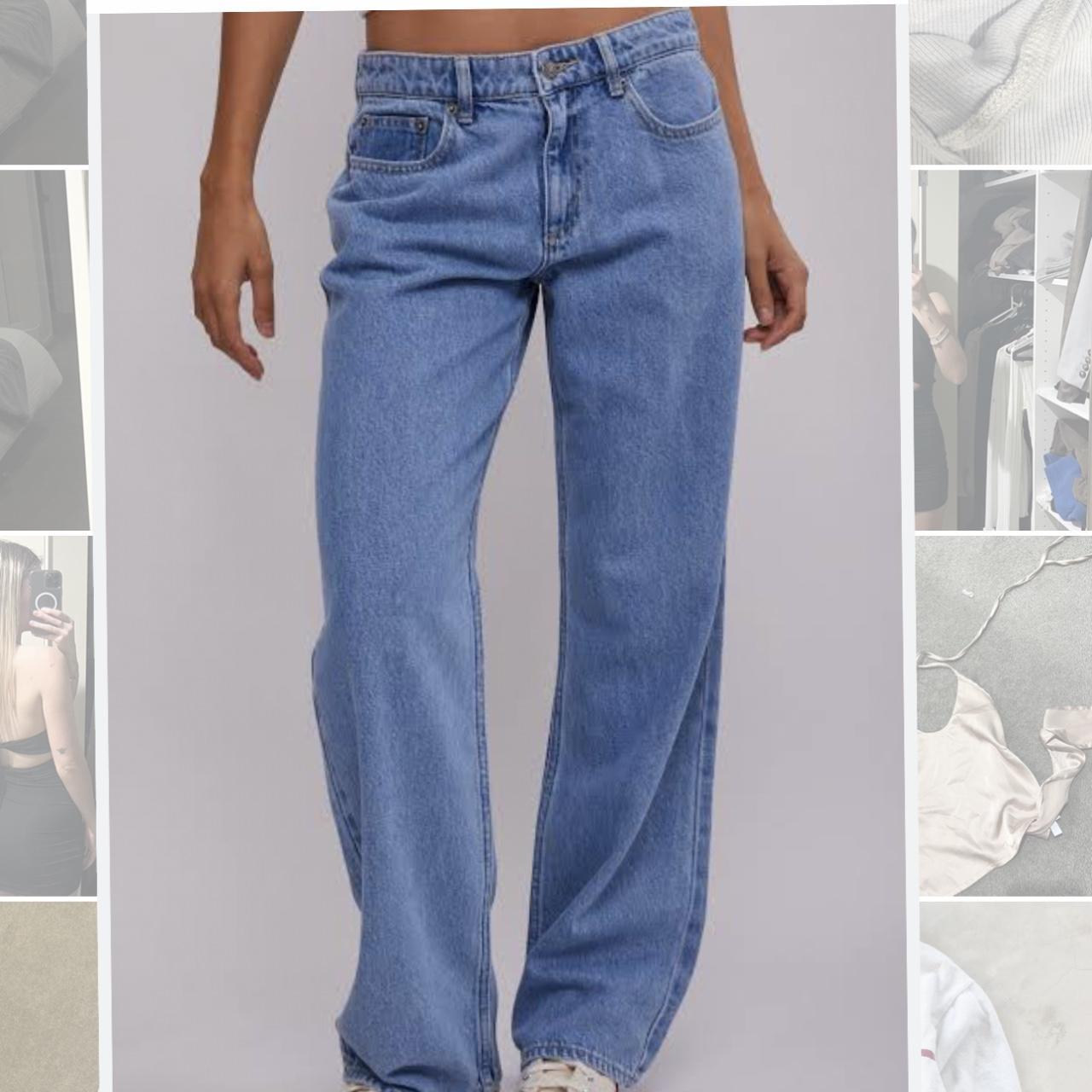 BRAND NEW Vintage low rise Lee jeans (just a little... - Depop