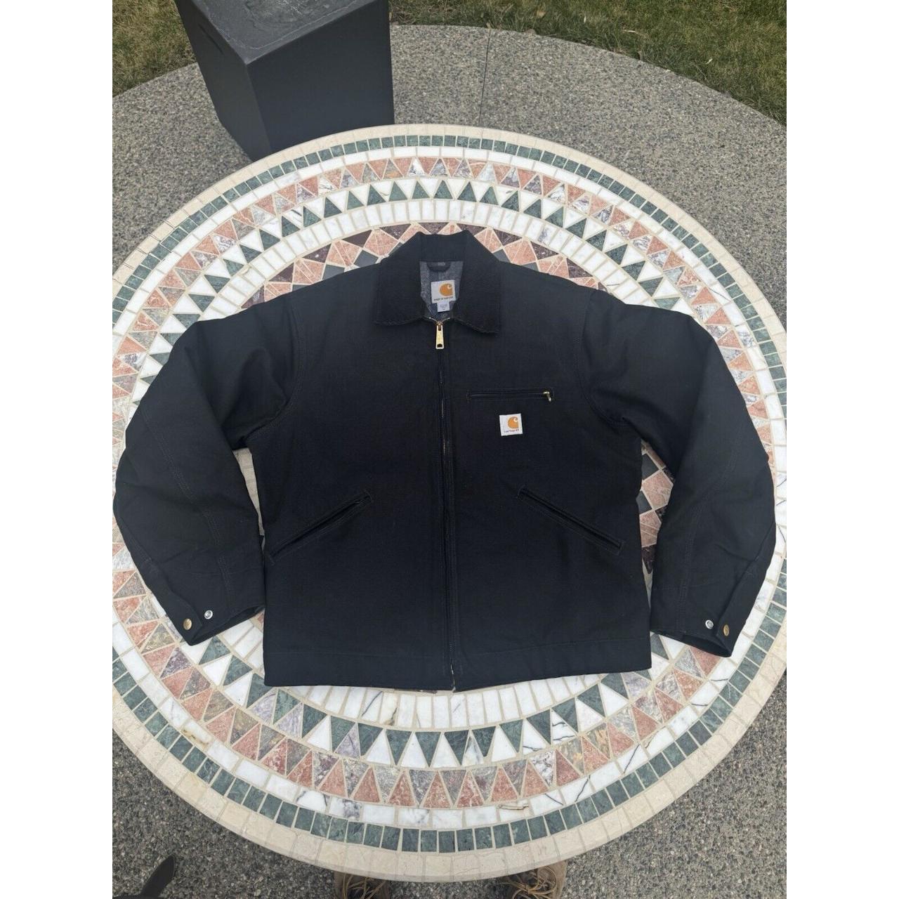 Carhartt J001 BLK MEDIUM Detroit Jacket ~ USA m j01... | Depop