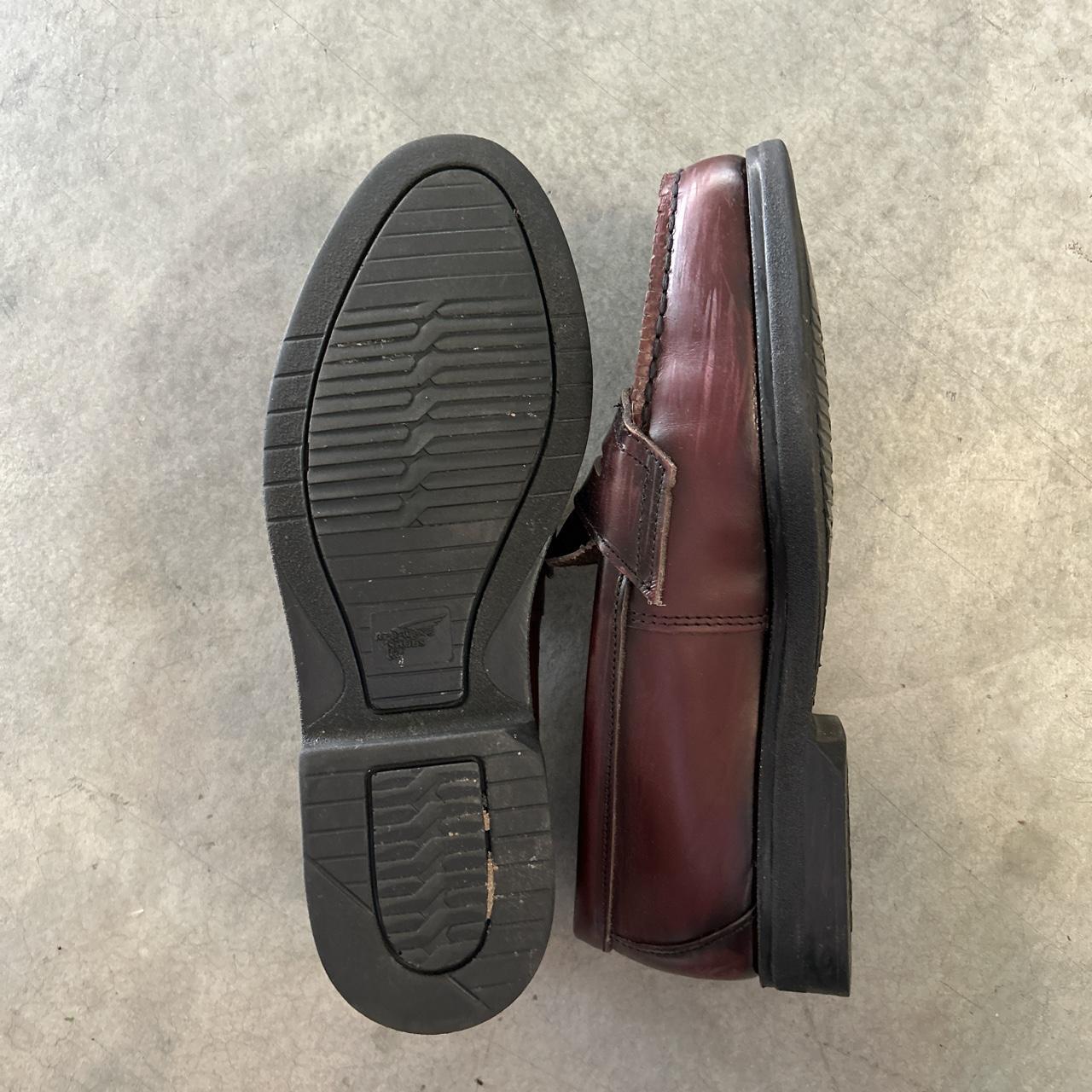 Red wing brown/red penny loafers!!!!! these are... - Depop