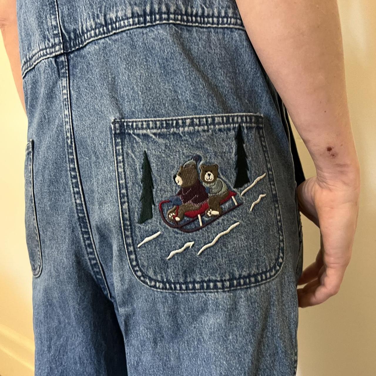 Christopher & banks overalls with the sweetest... - Depop