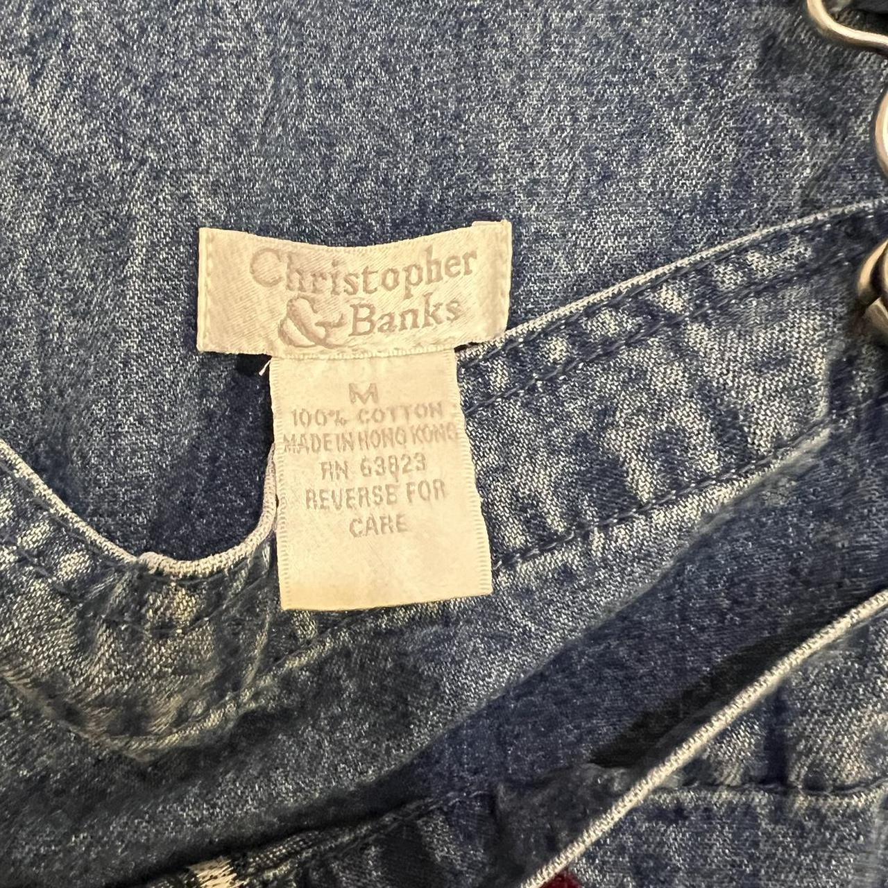 Christopher & banks overalls with the sweetest... - Depop