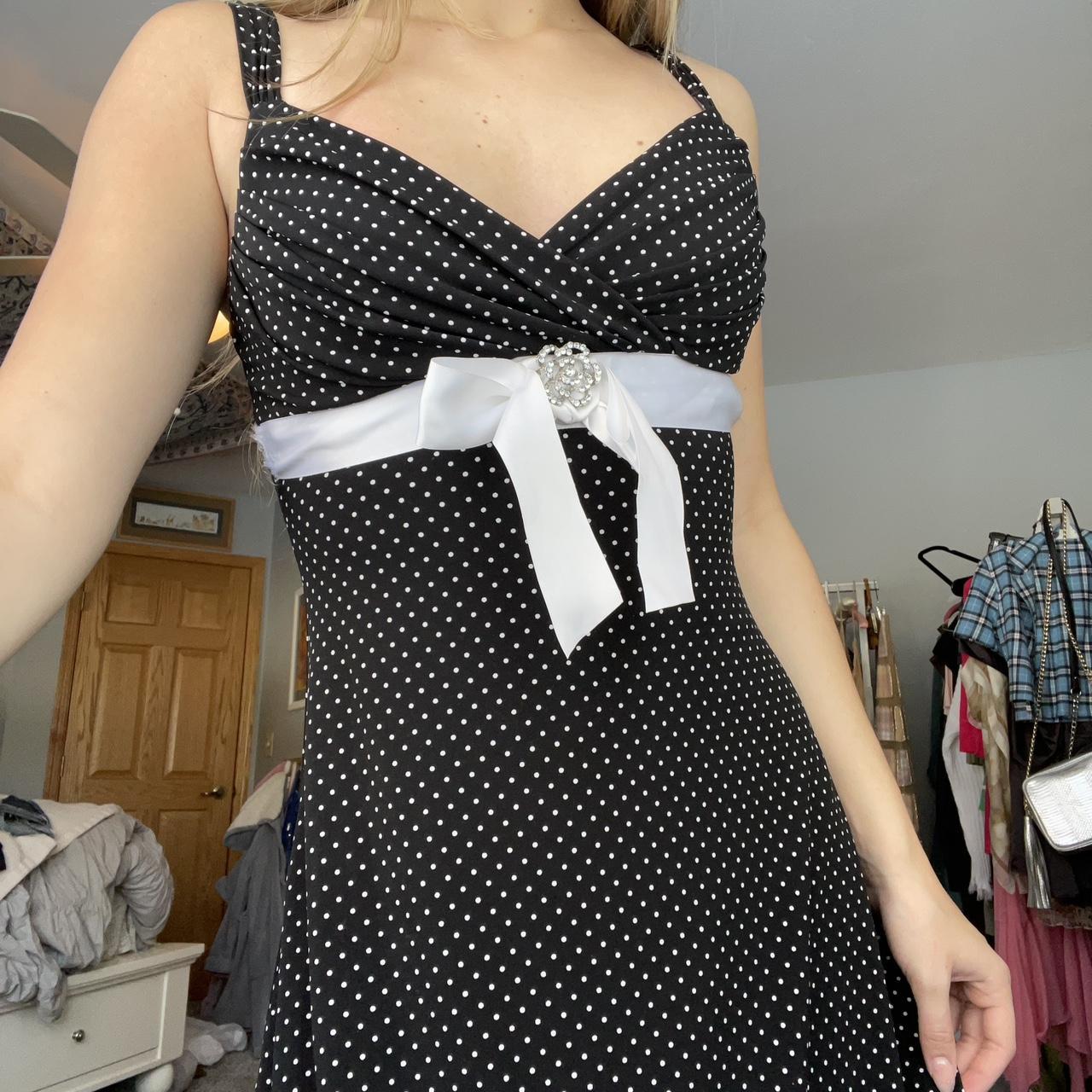 Cute twee polka dot dress from My Michelle Size:... | Depop