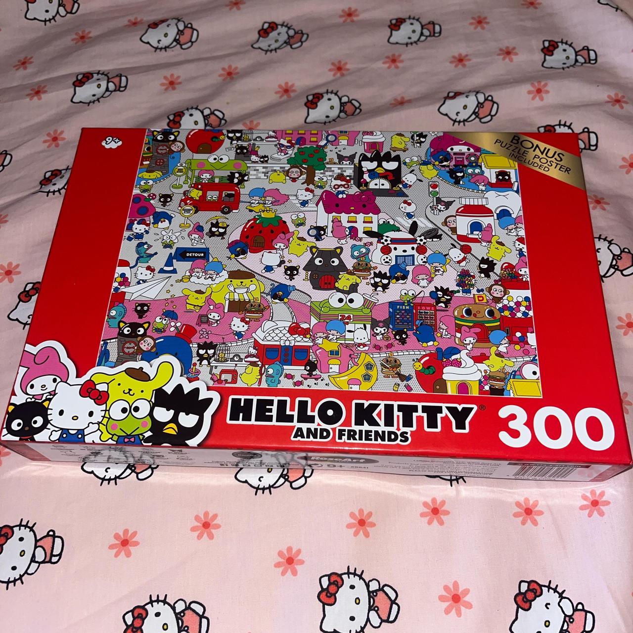 300 piece Hello Kitty puzzle Also comes with a... - Depop