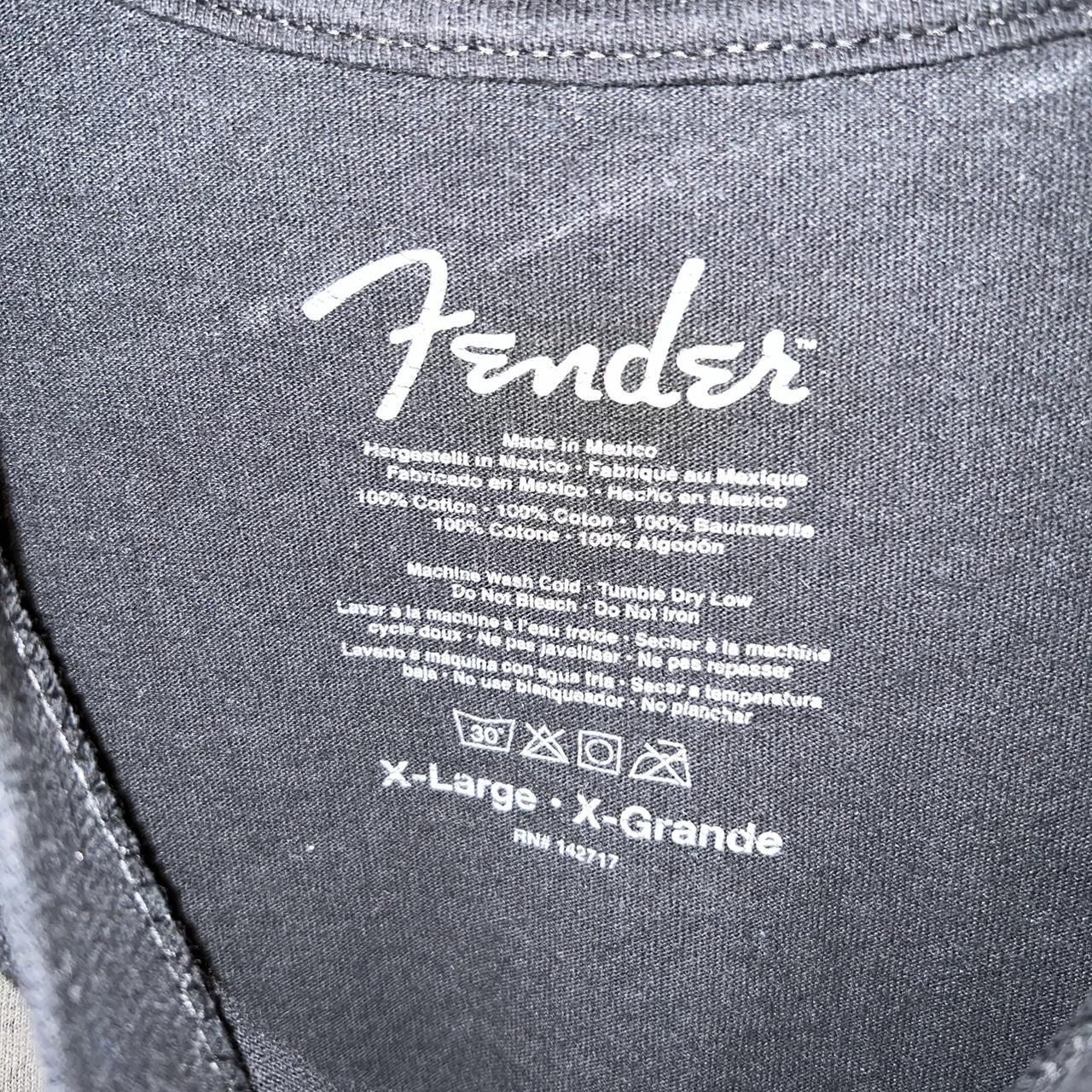 Very nice Fender shirt with nice front design - Depop