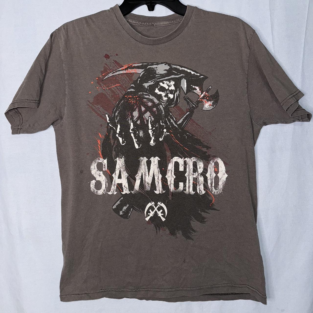 Nice Samcro Sons of Anarchy shirt with nice design... - Depop