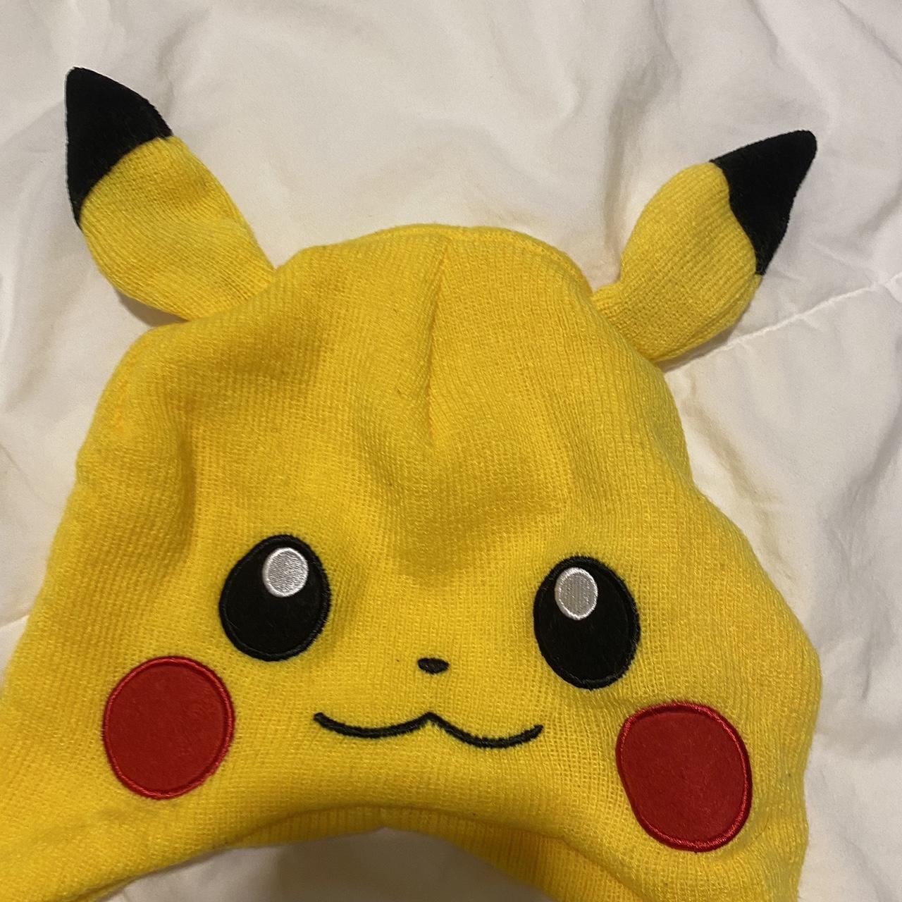 Cute Pikachu Beanie fits like most beanies, DM for... - Depop