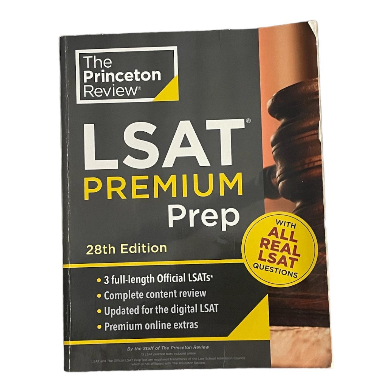 Lsat premium prep. Princeton review 28th edition... - Depop