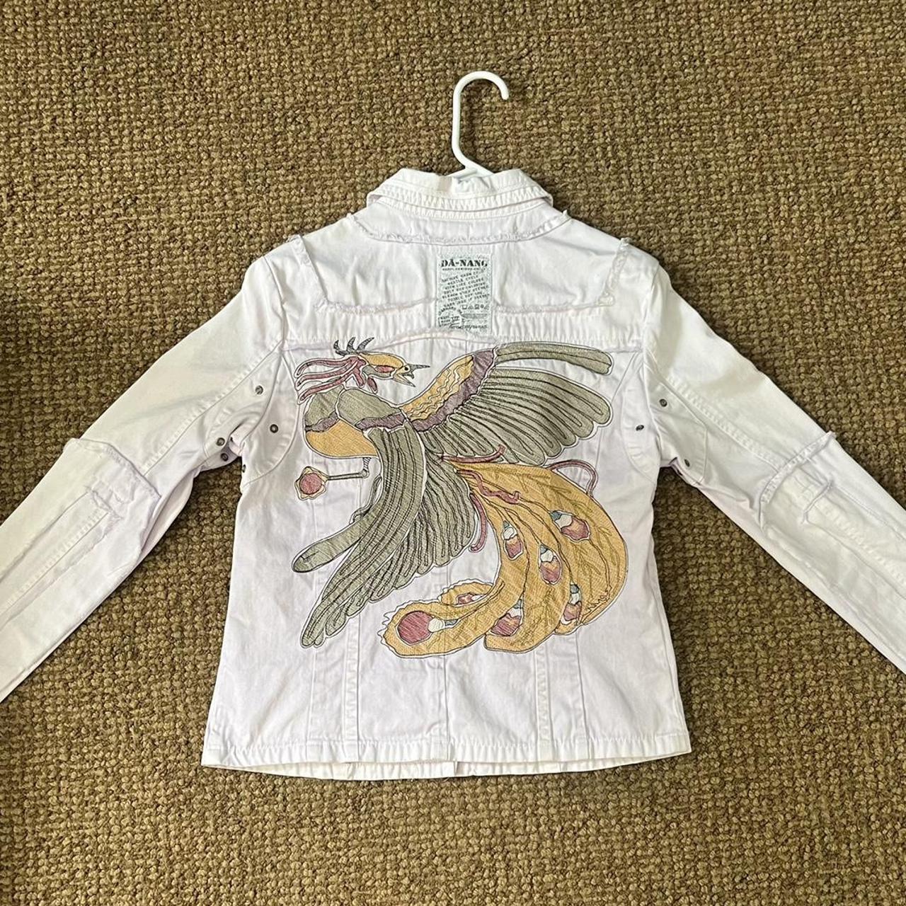DA-NANG embroidered jacket. this jacket is... - Depop