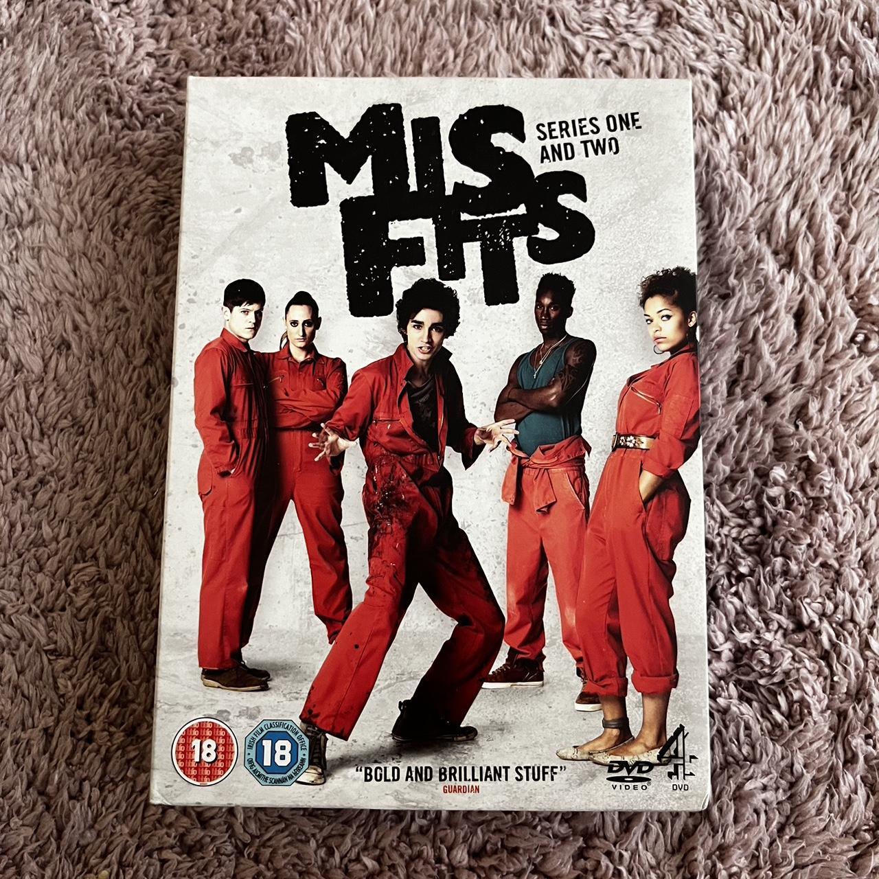 Misfits Channel 4 Series 1 & 2 DVD box set The... - Depop