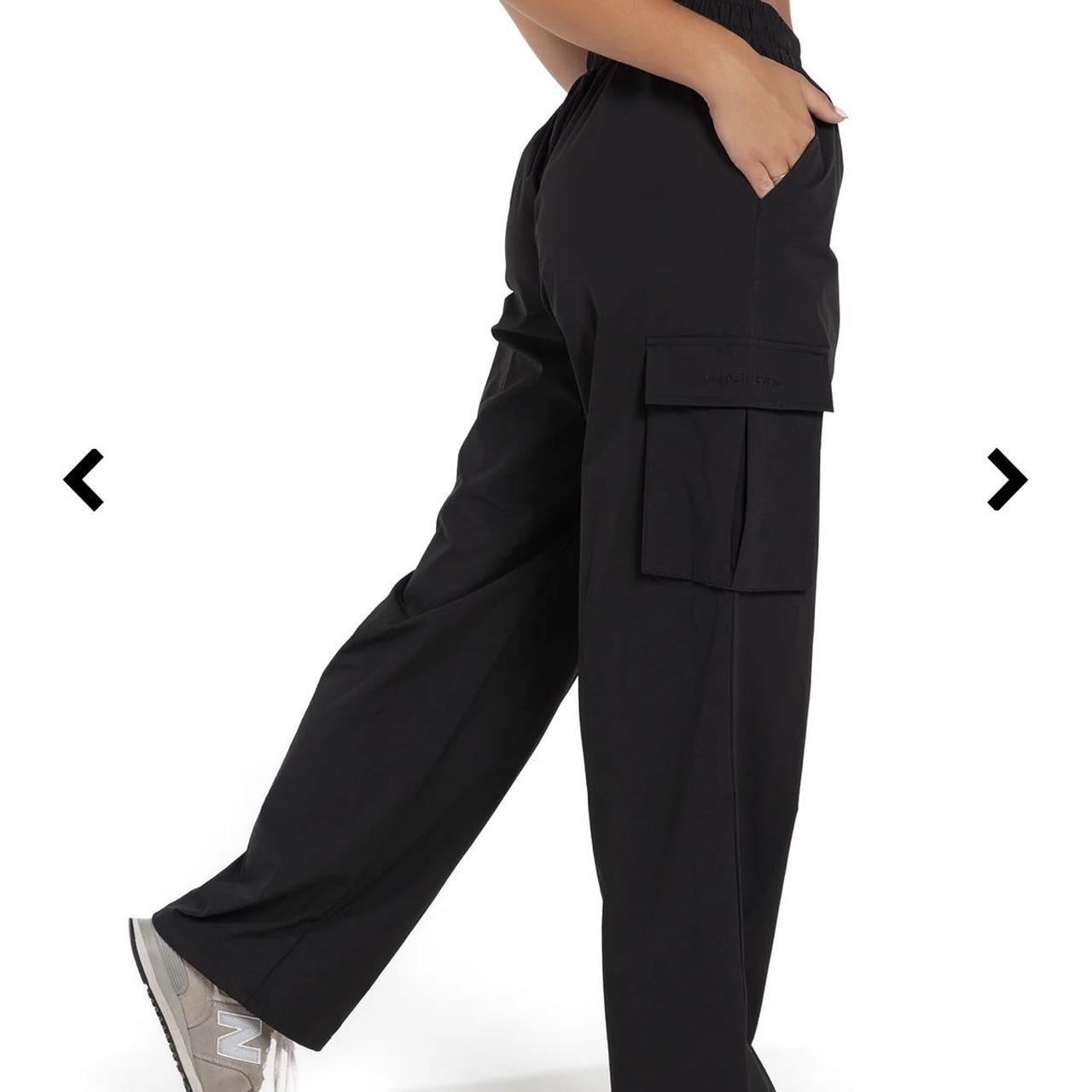 Elite Eleven Oversized Cargo Pants Black Worn Depop