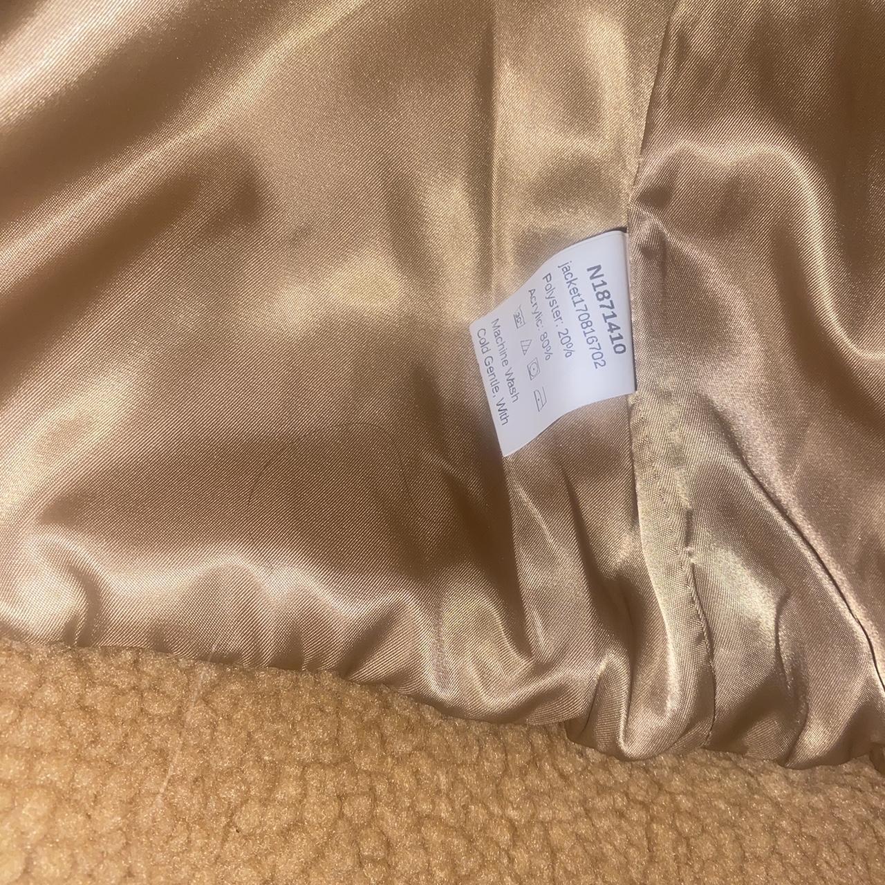 SHEIN Women's Tan and Brown Jacket | Depop