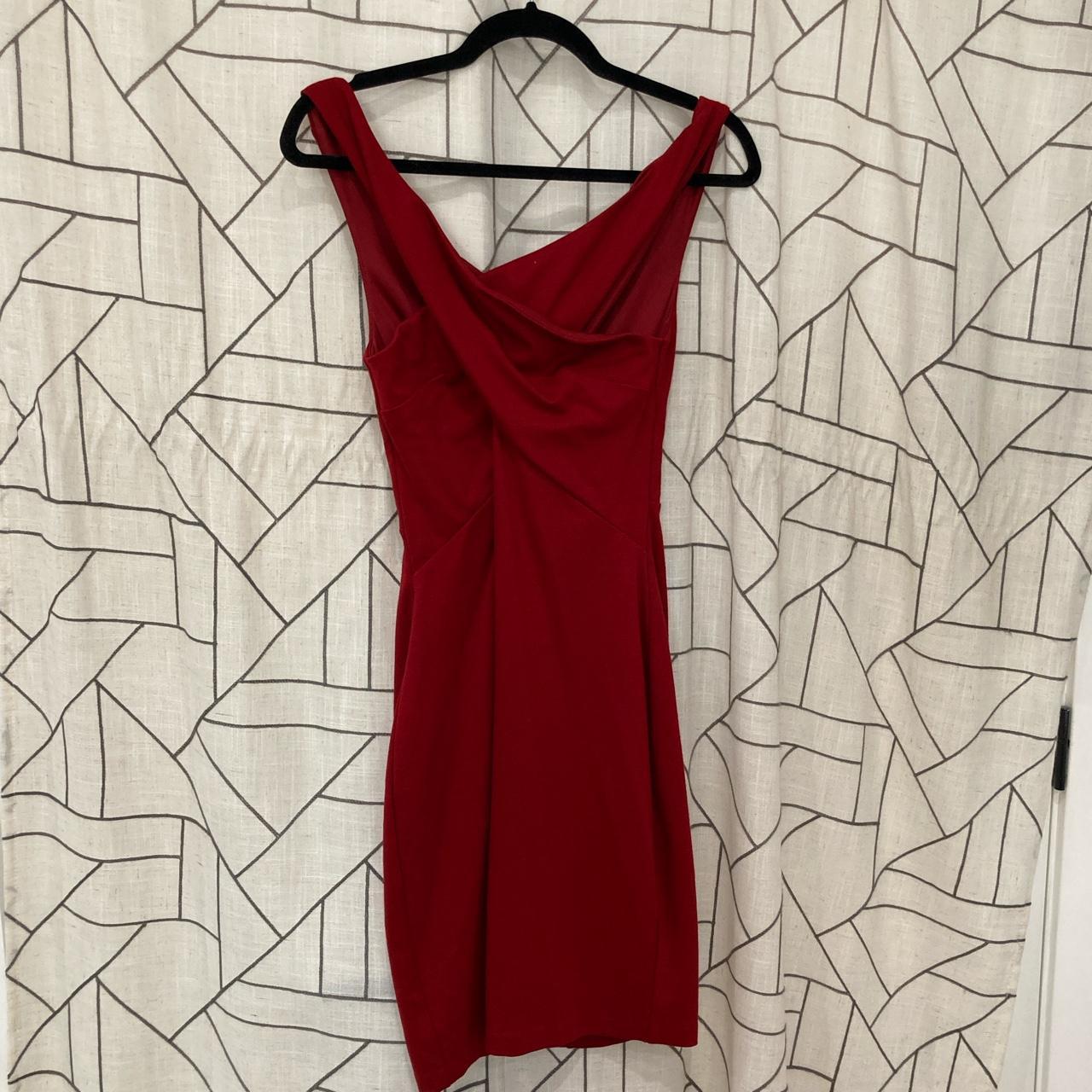 Express Women's Red Dress | Depop