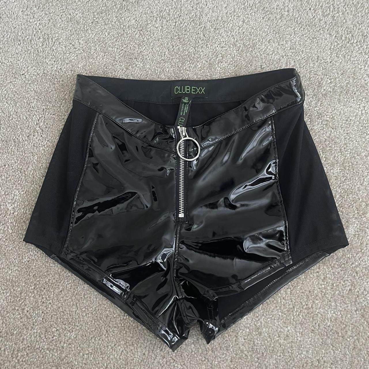 Dolls Kill Women's Black Shorts | Depop