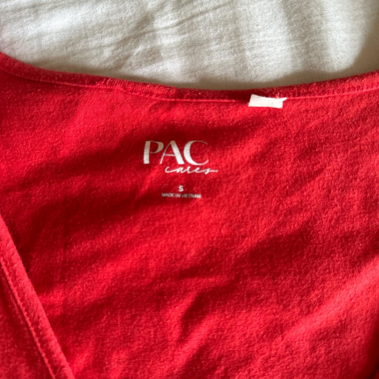 pacsun cropped red top #pacsun #pac #sun #red #top - Depop