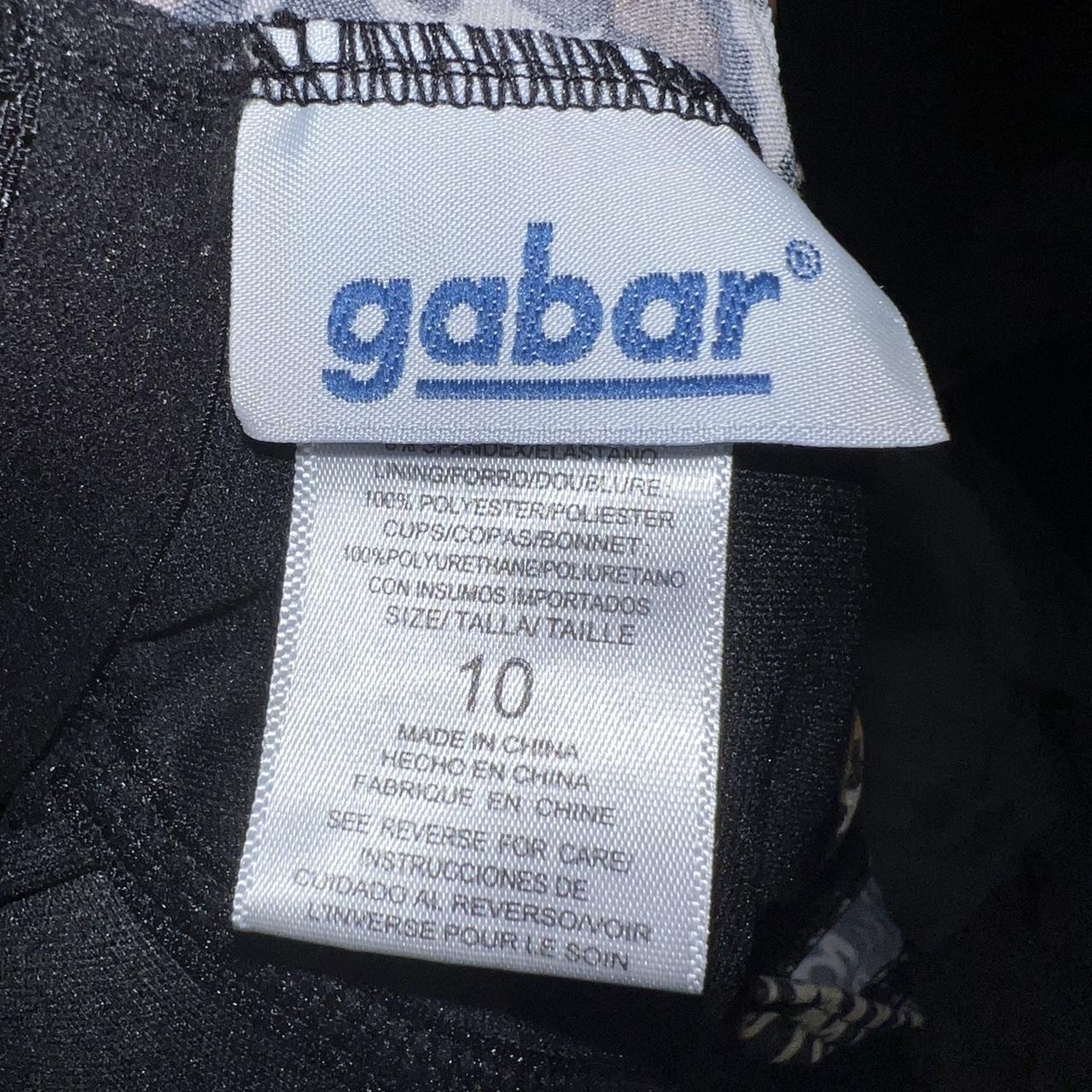 Gabar Leopard print one piece bathing suit size 10... - Depop