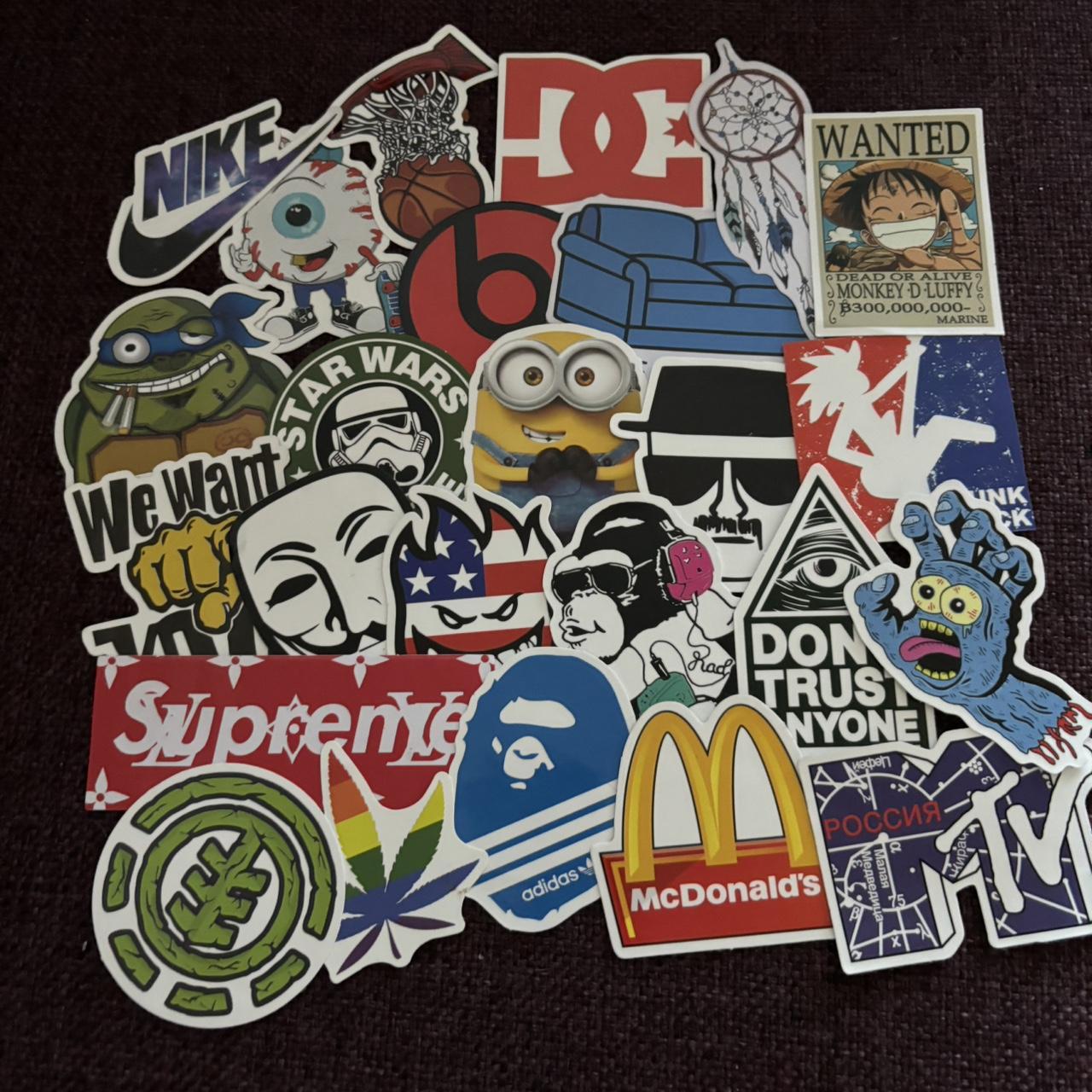Assorted stickers 24 stickers included as... - Depop