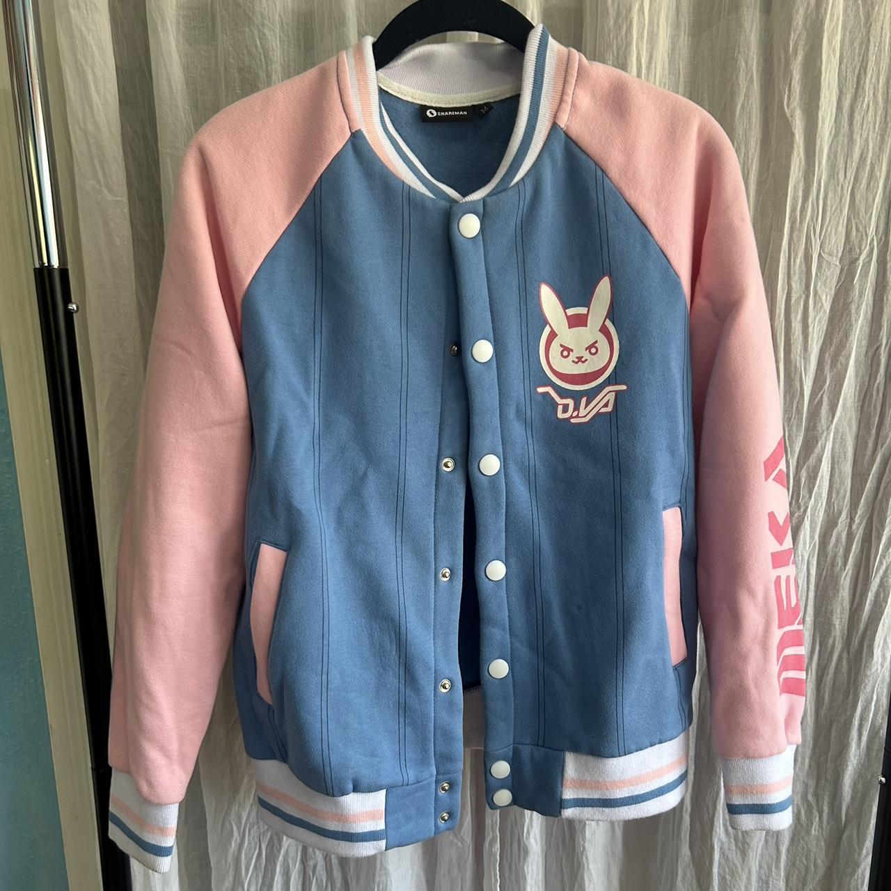 Shareman D.va Overwatch Letterman Cosplay Retails... - Depop