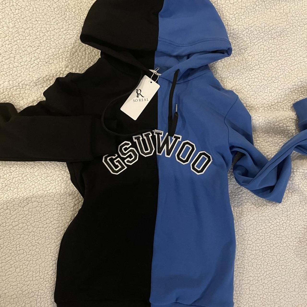 GSUWOO Sweatsuit ⚫️💙 UNISEX • Band NEW Tags still... - Depop