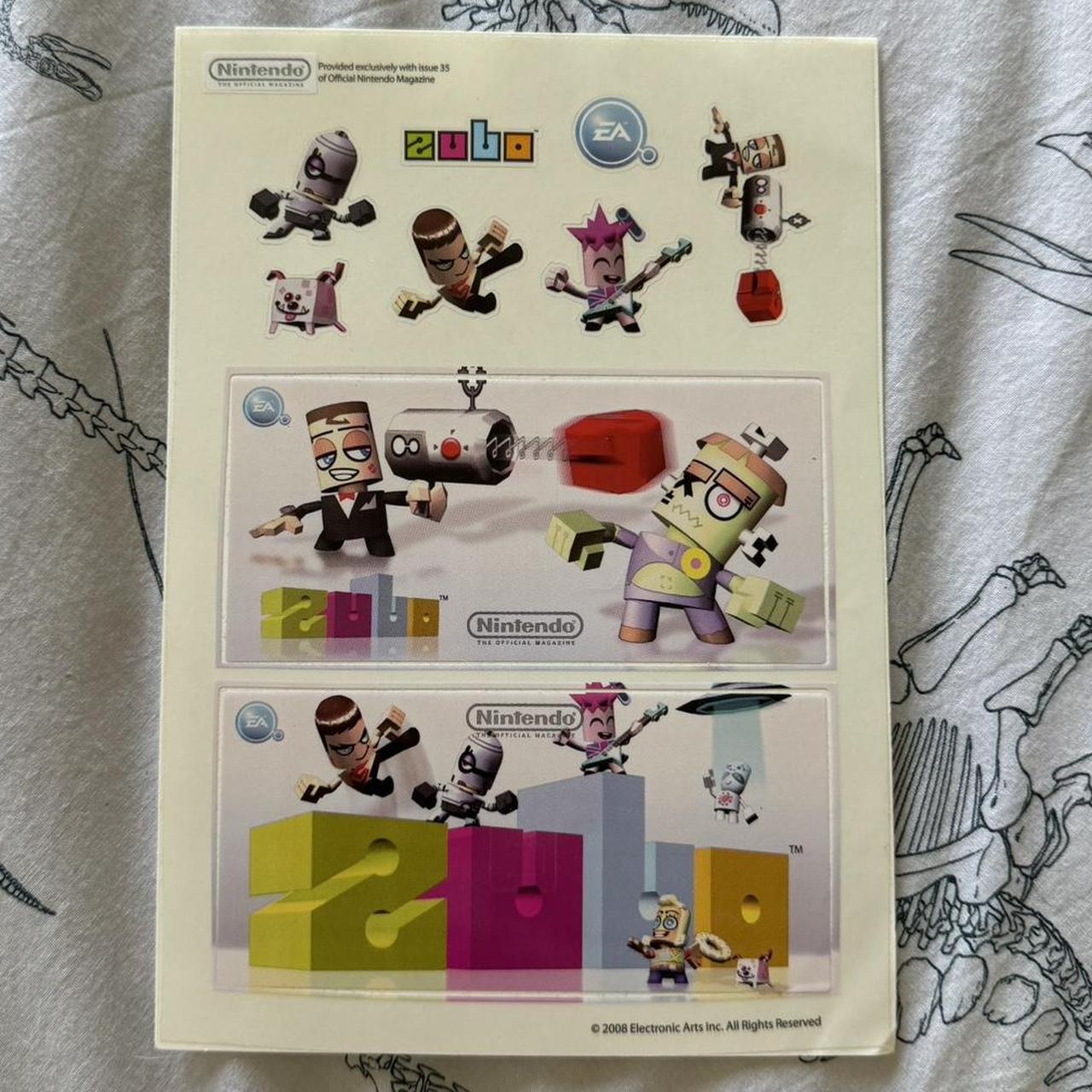 Wii promo sticker sheets. Never been used. Sold as... - Depop