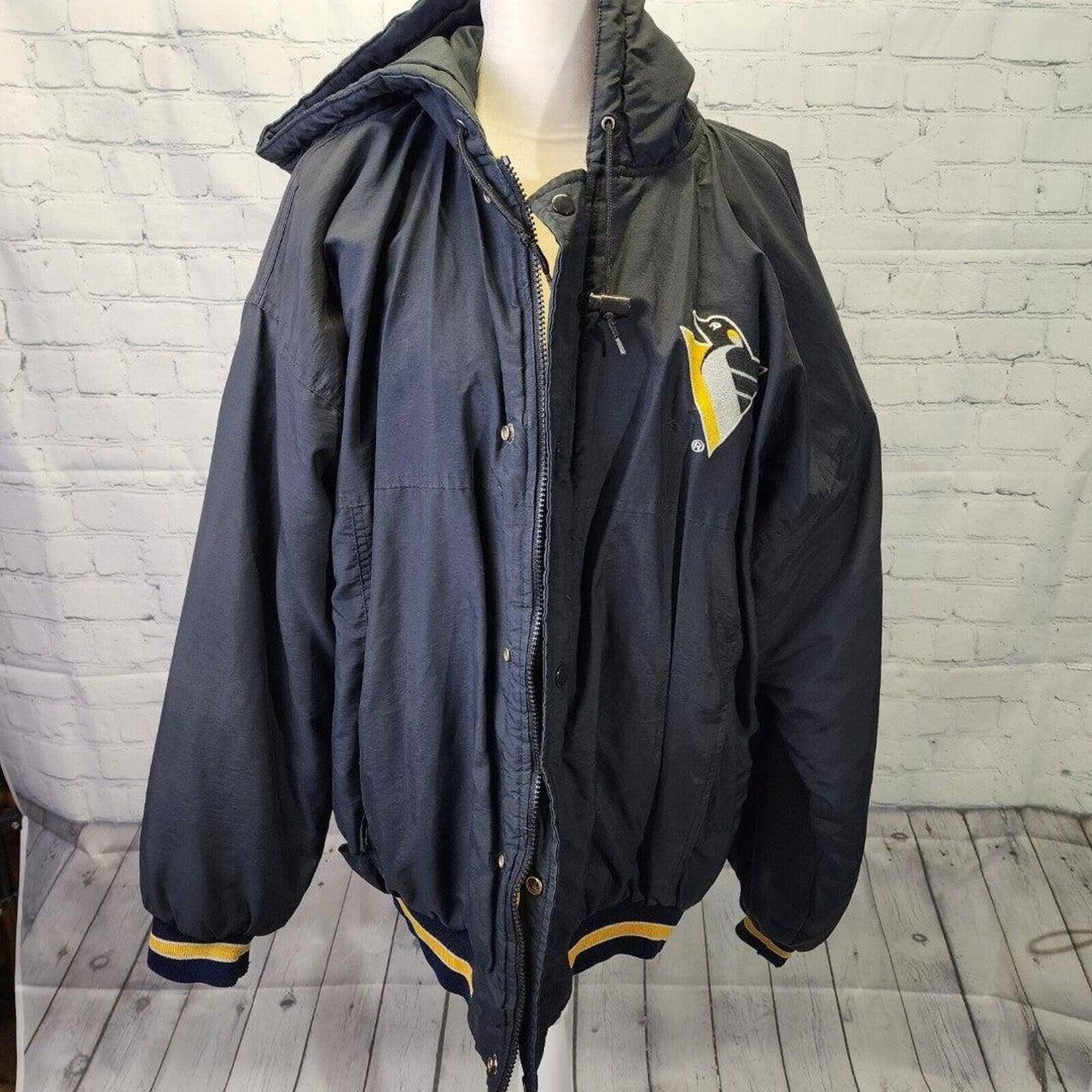 Starter Men's Yellow and Black Jacket | Depop