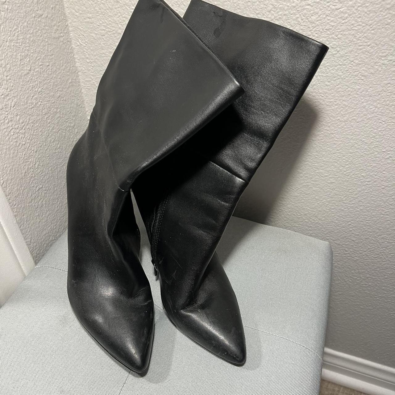 Vintage Charles David stiletto heeled boots. the... - Depop