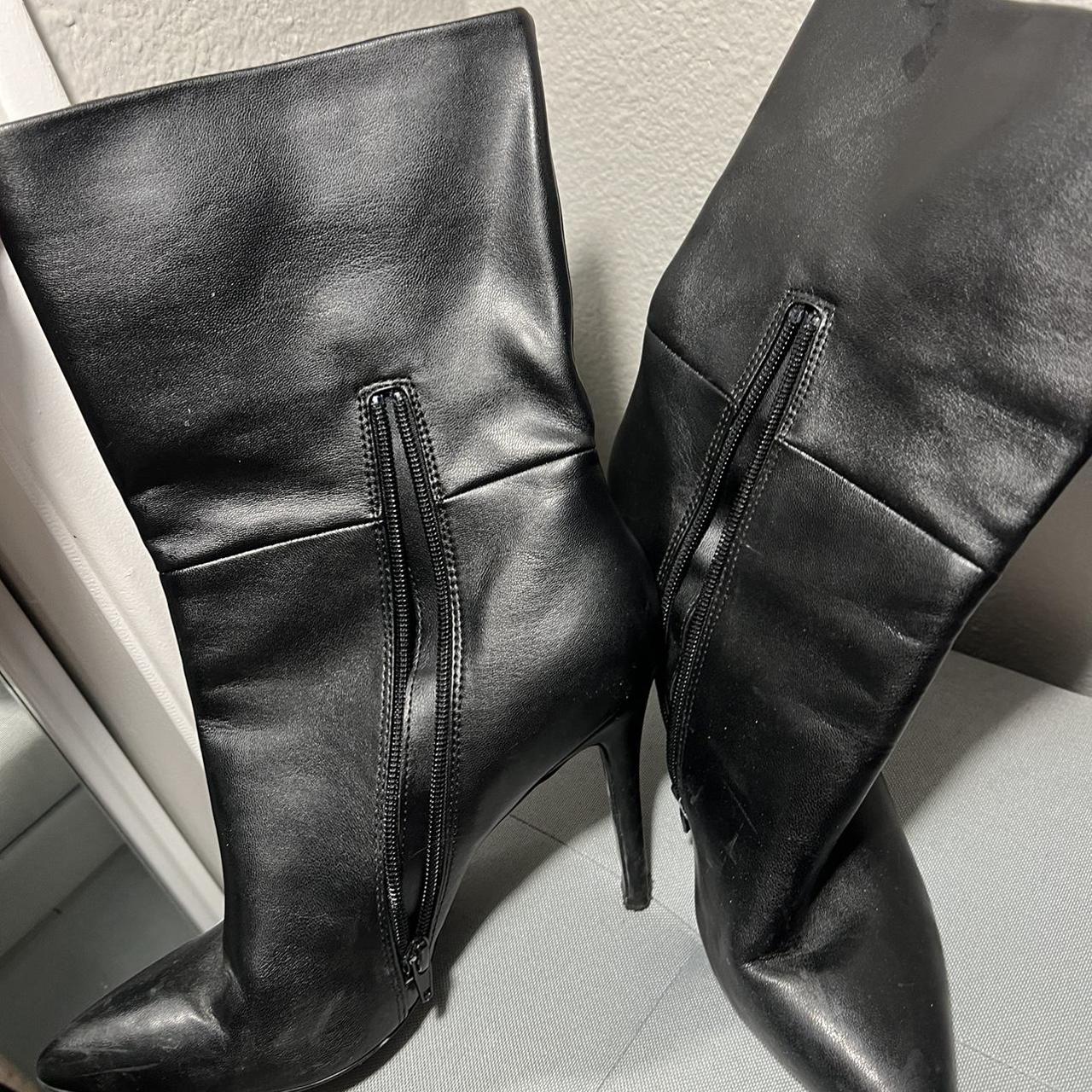 Vintage Charles David stiletto heeled boots. the... - Depop