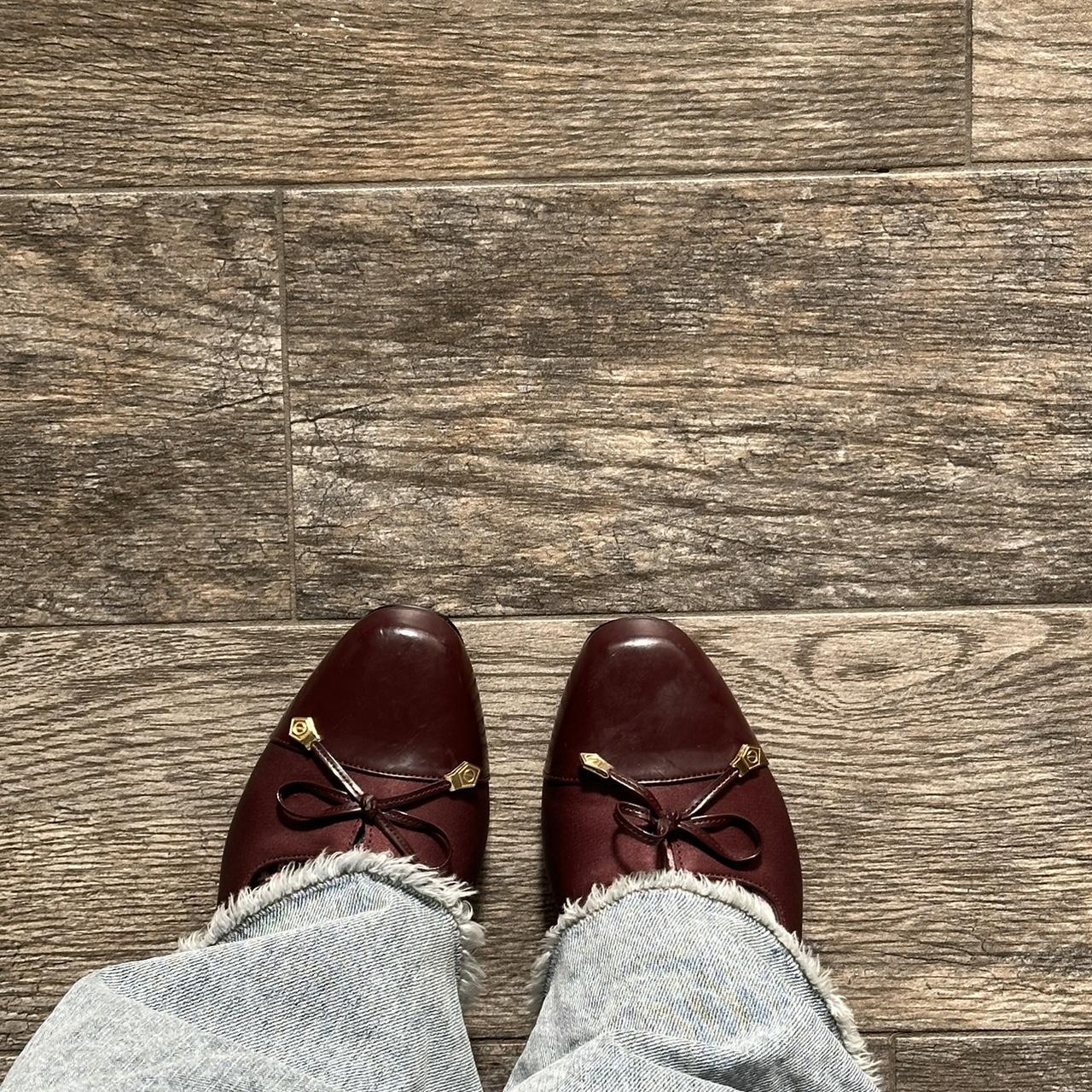 the cutest dark red shoes 🍒 remind me of Steve... - Depop