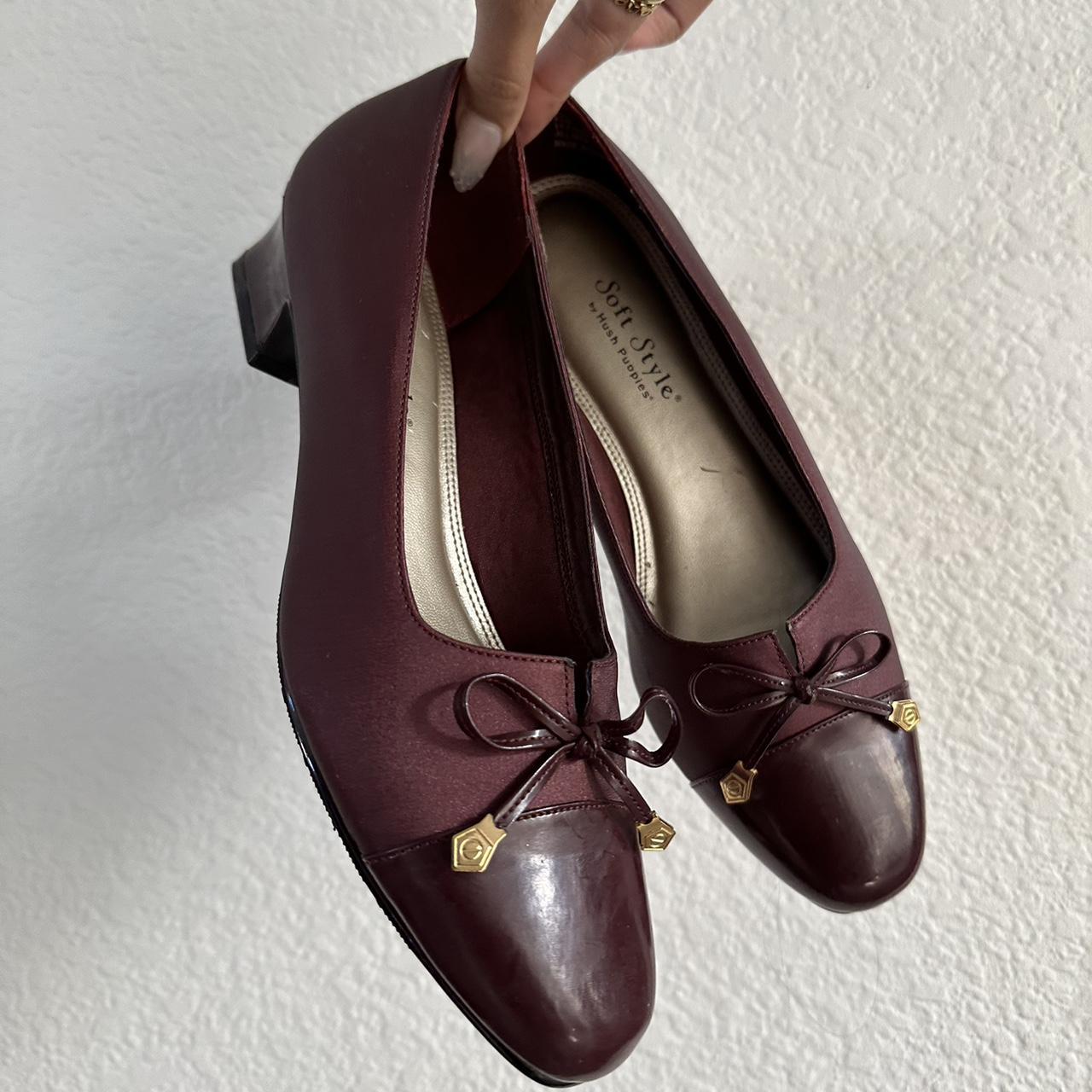 the cutest dark red shoes 🍒 remind me of Steve... - Depop