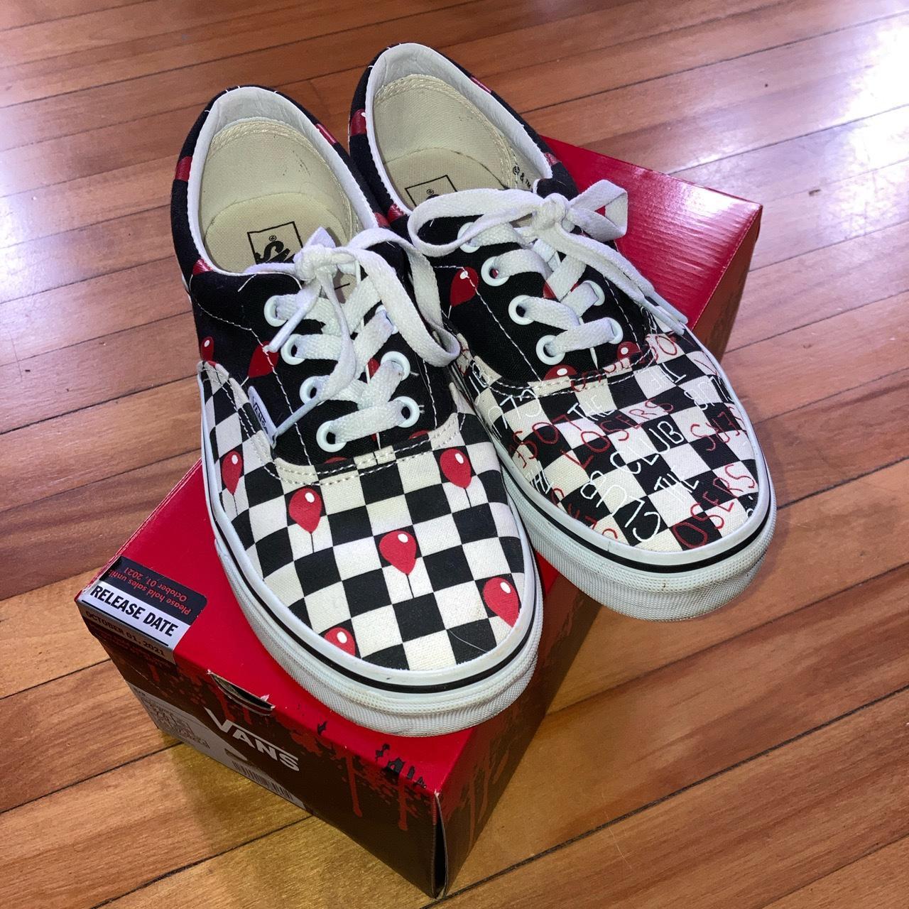 VANS x IT 2021 house of terror collab 🤡🎈 only worn a... - Depop