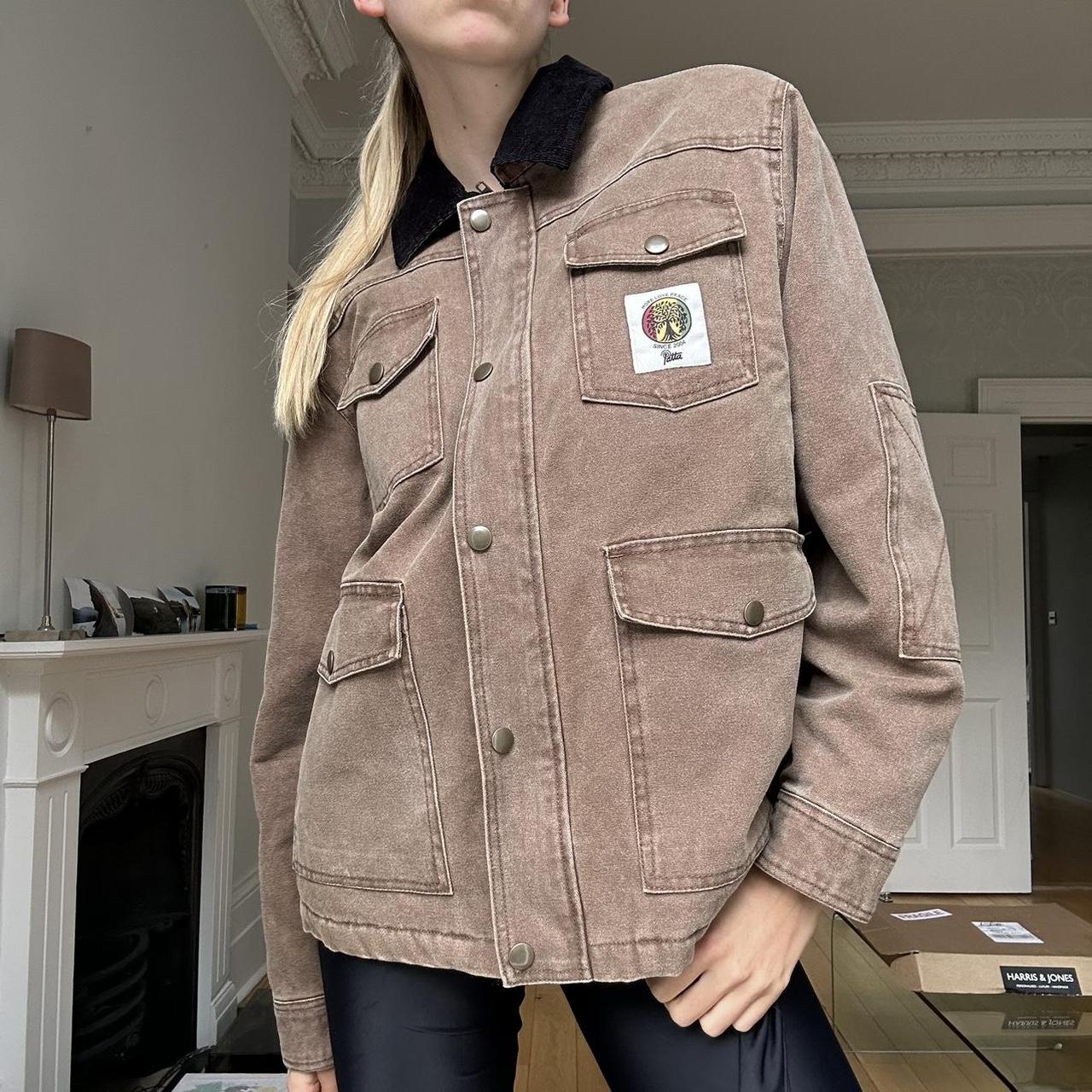 PATTA brown worker jacket - matching trouser on request - Depop