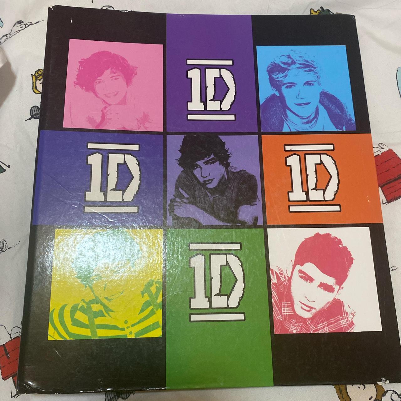 vintage one direction paper binder, made in 2013.... - Depop