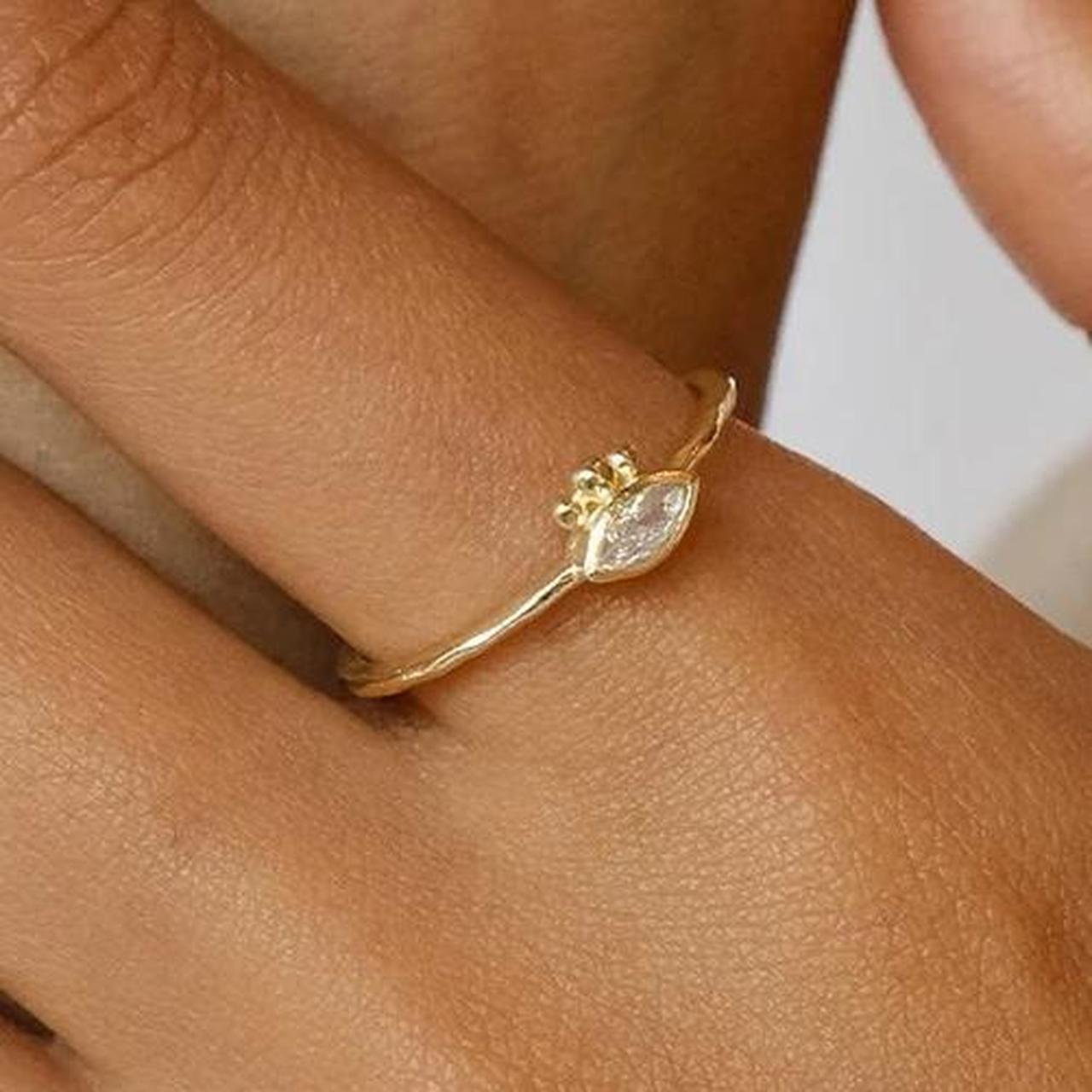 By Charlotte trust your intuition ring size 8 Worn... - Depop