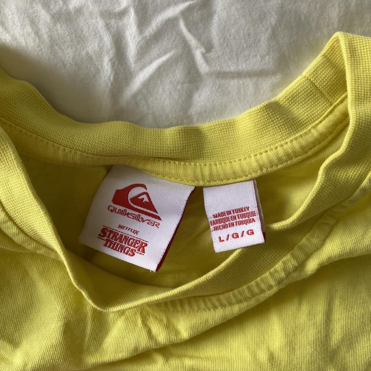 Stranger Things x Quicksilver tee shirt Surfer boy... - Depop