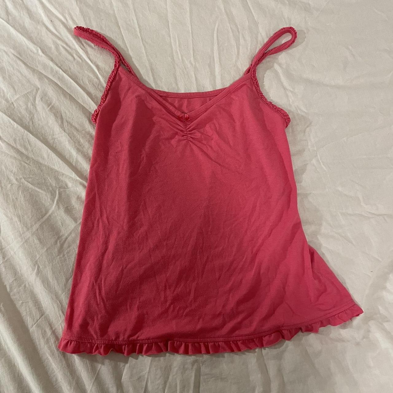 Women's Pink Vest | Depop