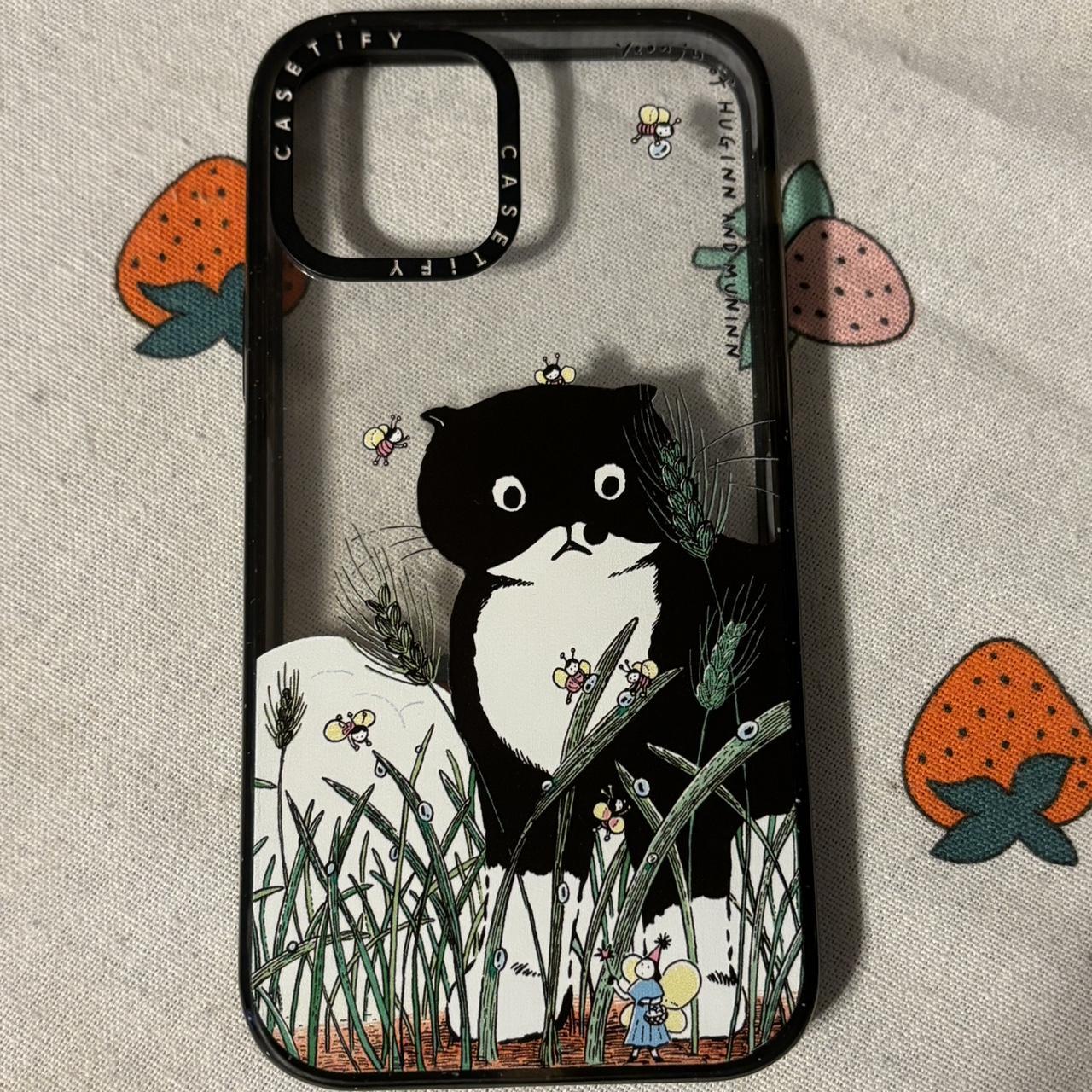 iPhone 12 Cat Casetify case so adorable just got a... - Depop