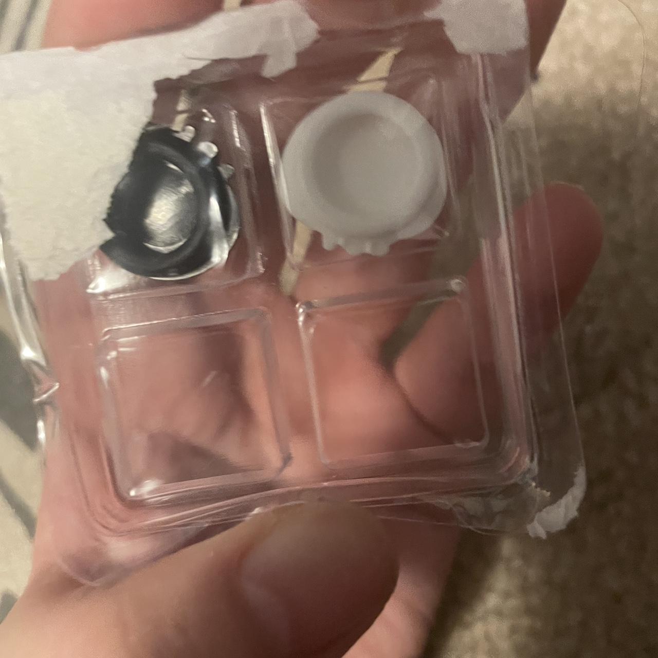 Nintendo Switch Button Covers. Imaged as a skull.... - Depop