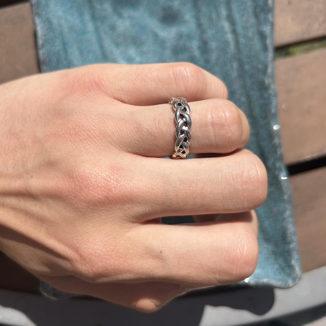 Hard jewelry Hard jewelry ring Size 8 No... - Depop