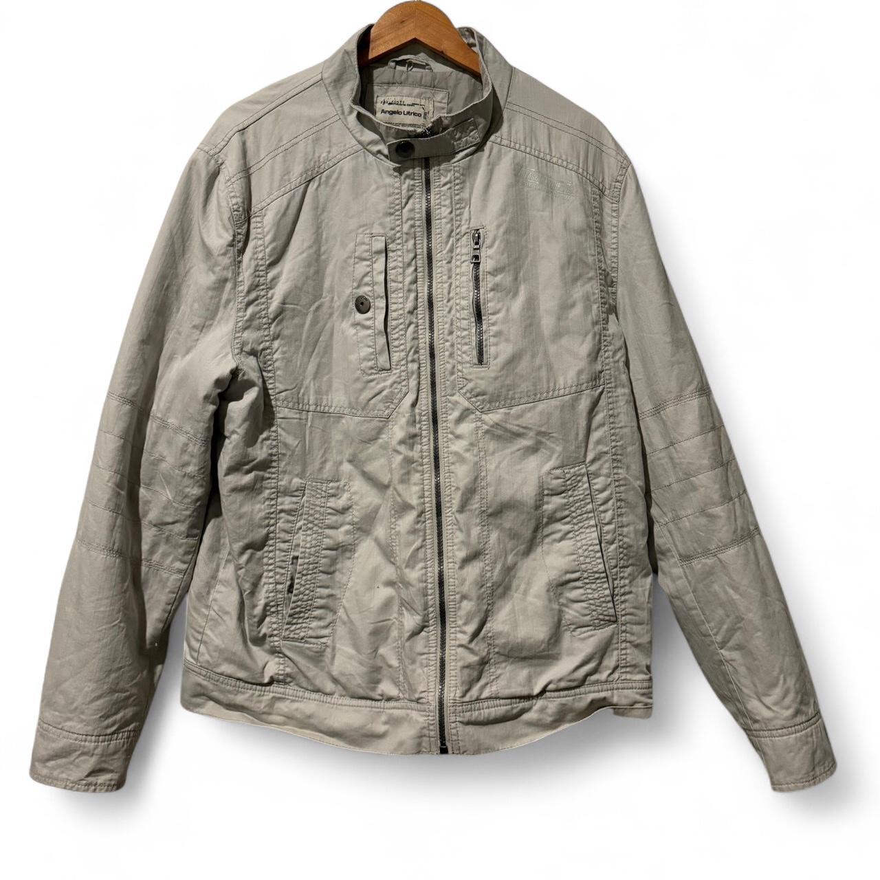 Vintage light grey jacket #vintage #jacket | Depop