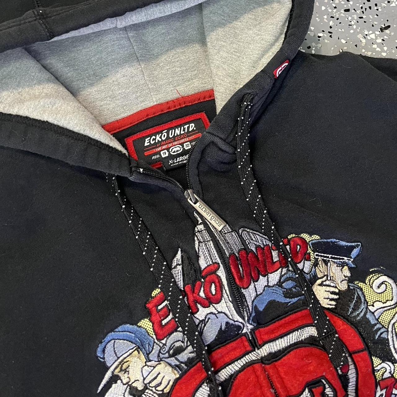“Ecko Unltd” heavy men’s zip up in perfect condition... - Depop