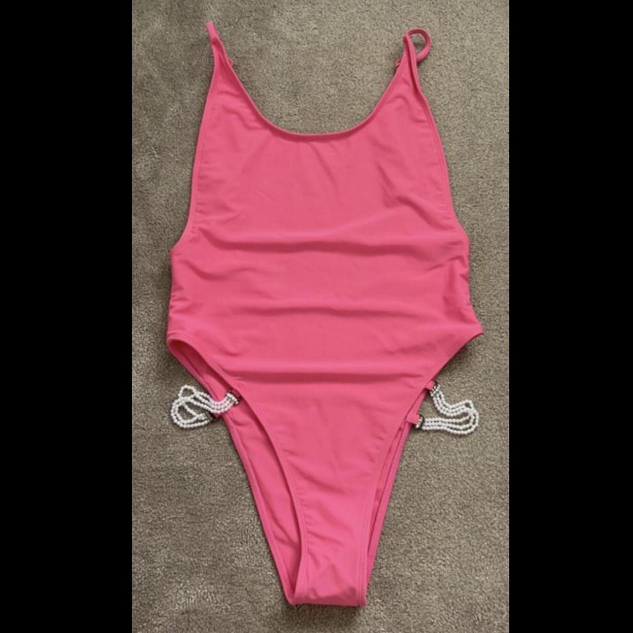 Moda Minx pink one piece Brand new Never worn still... - Depop