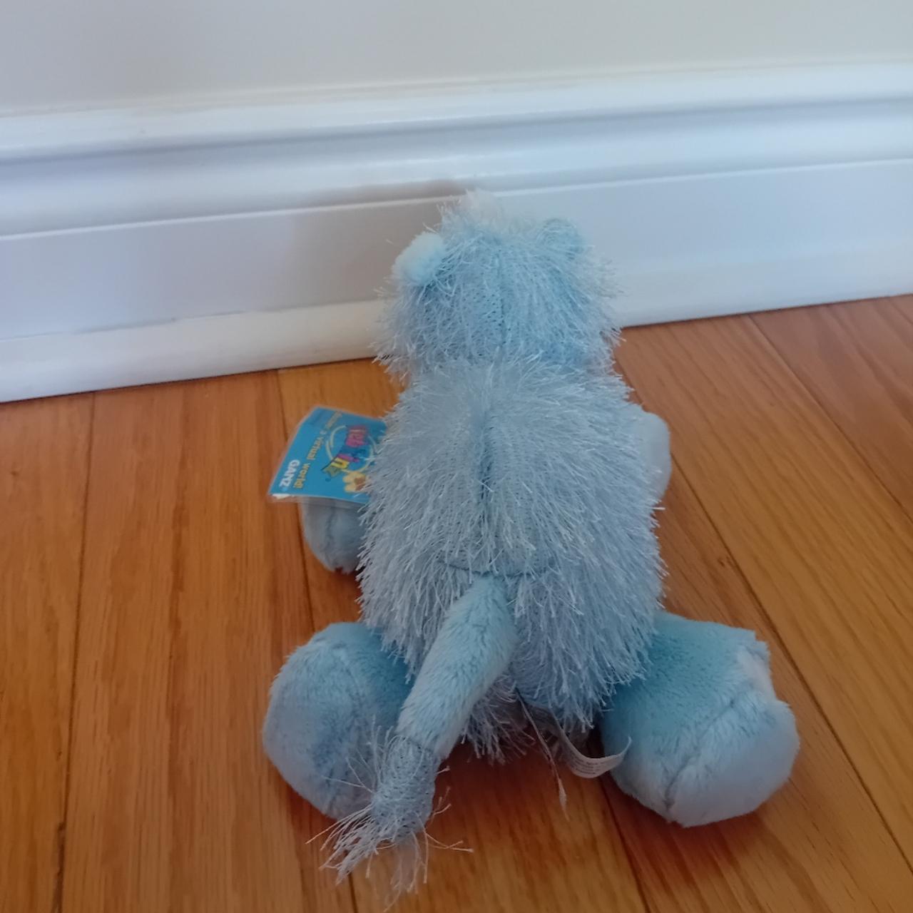 NWT Y2k Ganz Webkinz Blue Rhino Rhinoceros Retired... | Depop