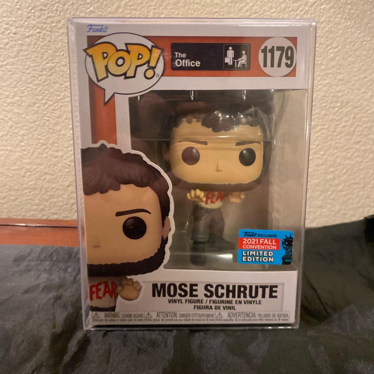 The Office Mose Schrute comic con funko pop 2021... - Depop