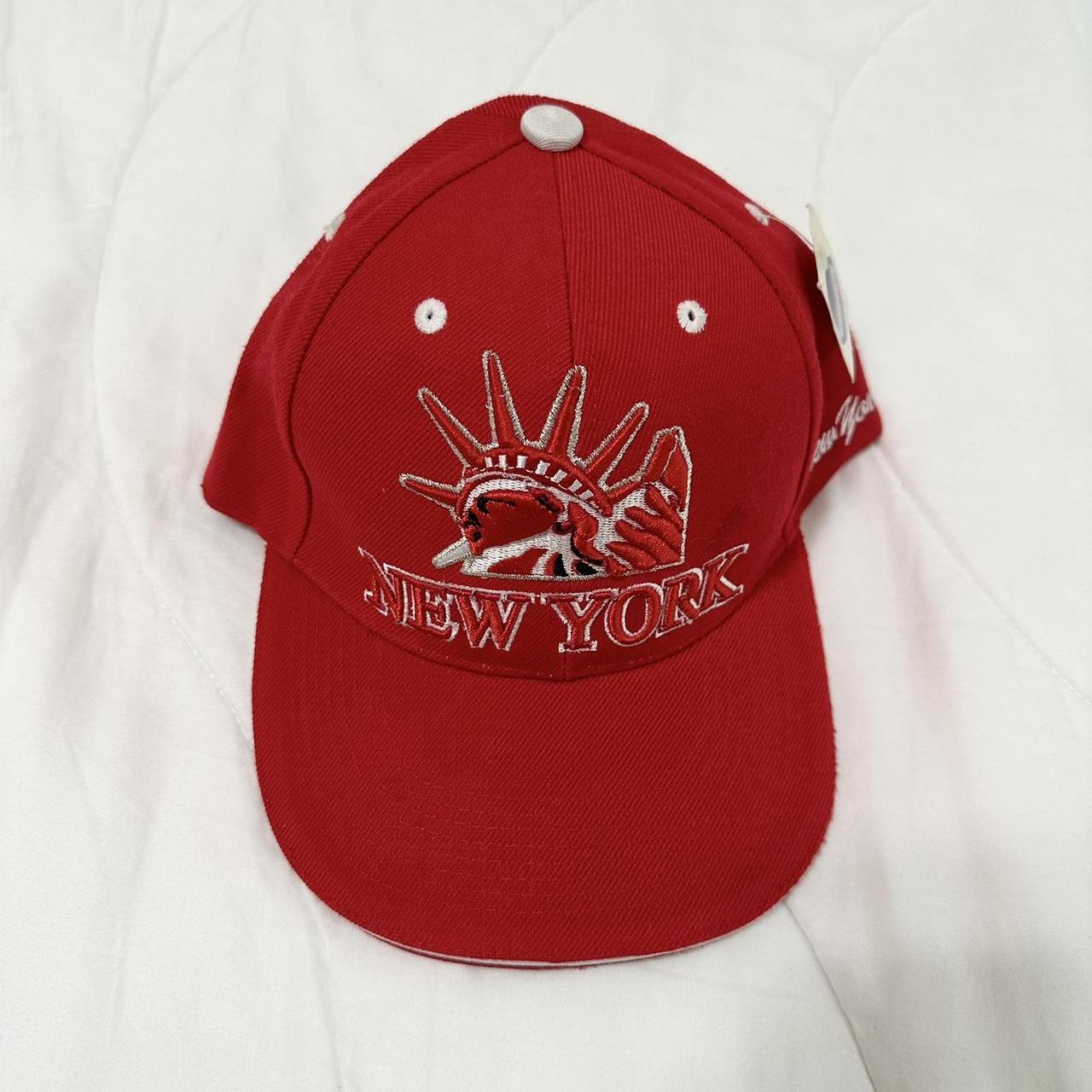 NWT Red New York Baseball Hat by Kolob. Does have a... - Depop