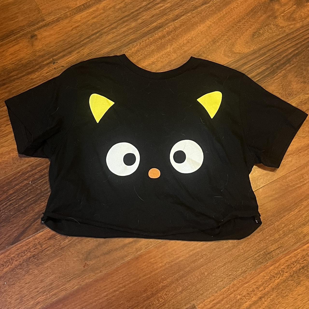 chococat kids medium cropped tee dm for exact... - Depop
